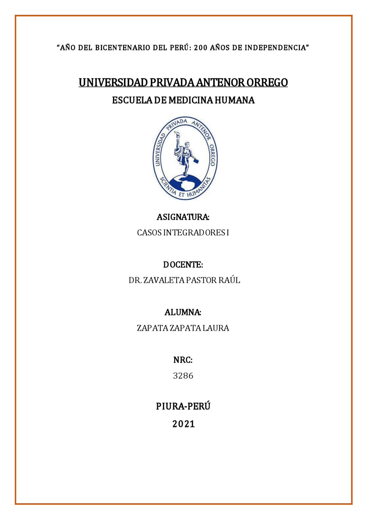 Caso ClÍnico Semana 9 Docsity