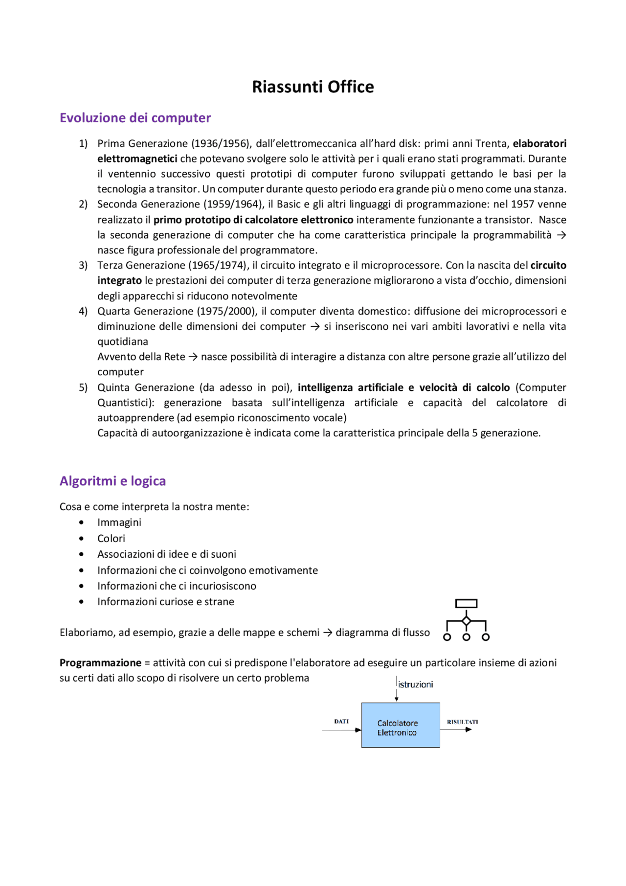 Laboratorio Office E Presentation Appunti Docsity