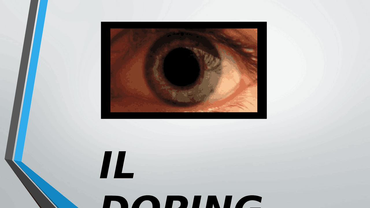 Doping Scienze Motorie Power Point Docsity