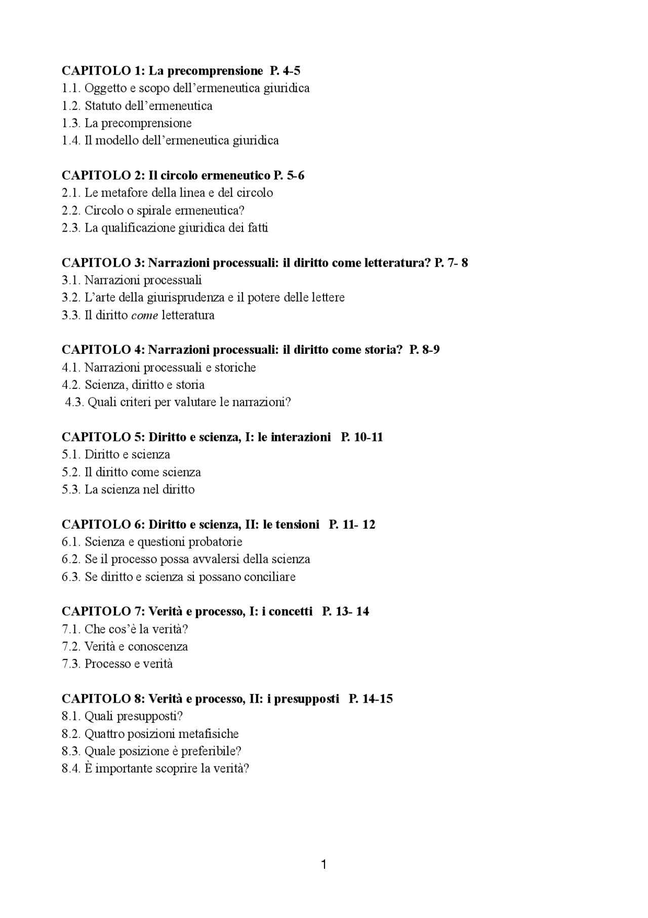 Riassunto Libro Diritto E Logica Della Prova Docsity