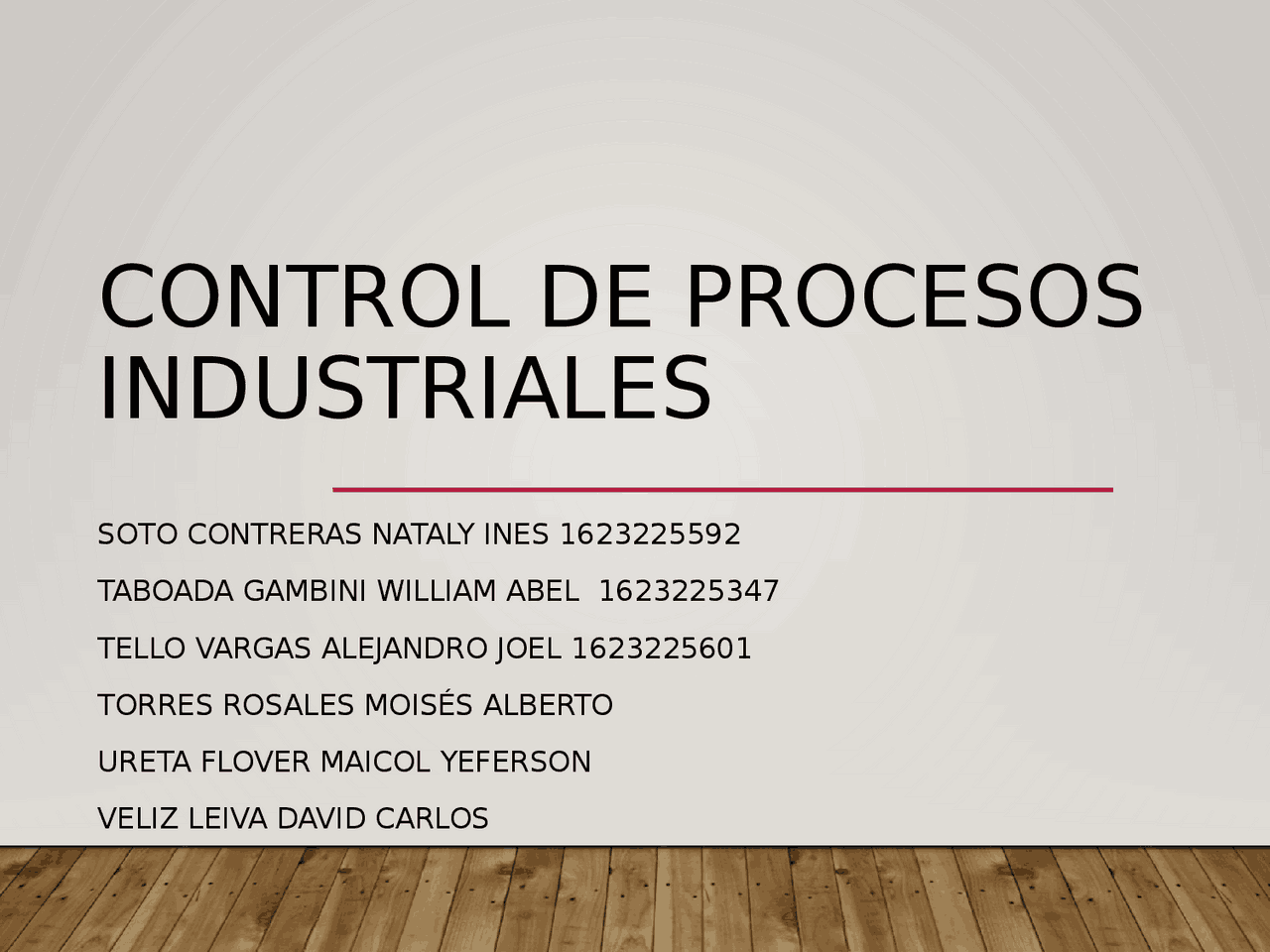 Control De Procesos Industriales Diapositivas De Control De Procesos