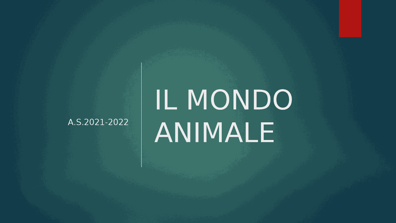 Il mondo animale powerpoint - Docsity