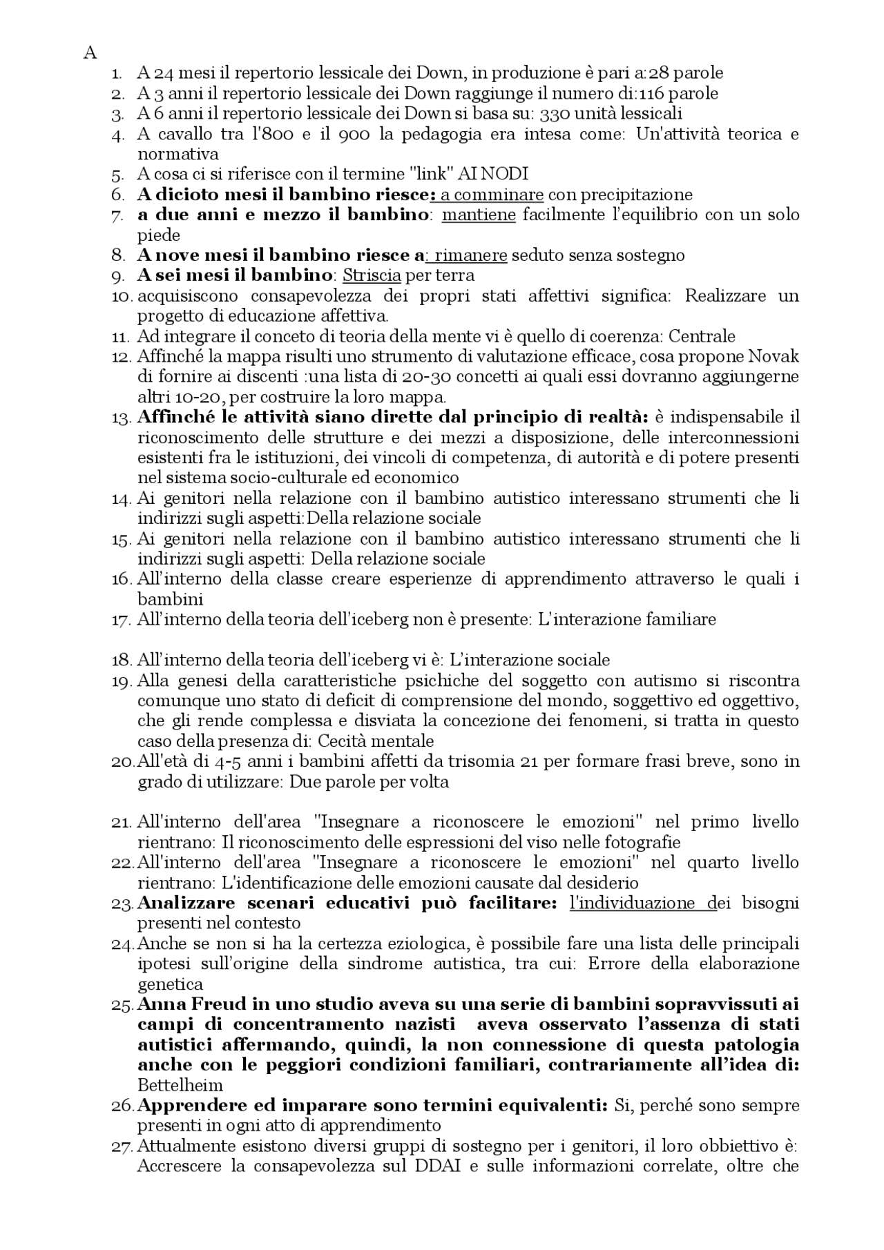 Didattica Generale E Speciale Docsity