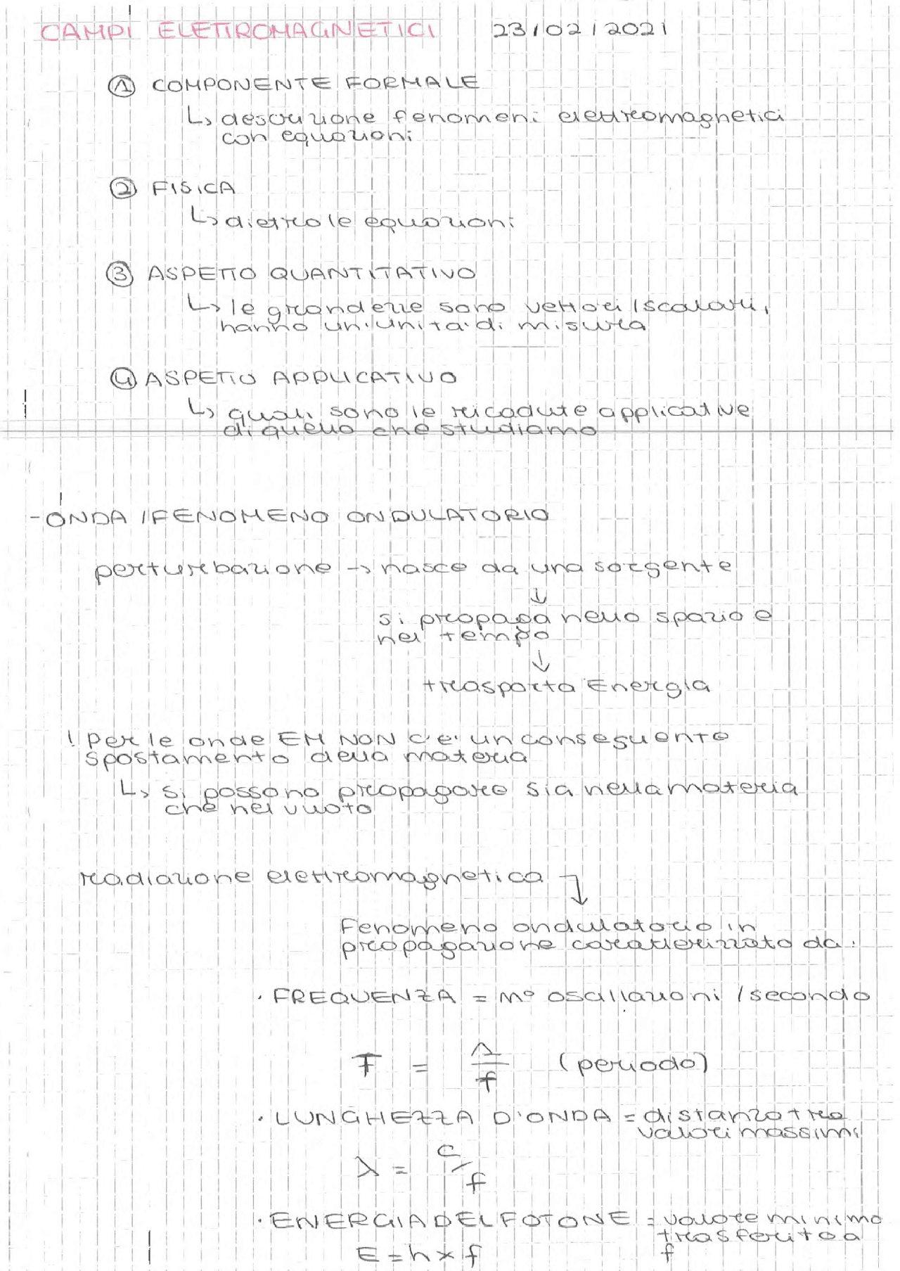 Appunti Di Campi Elettromagnetici Parte 1 Docsity