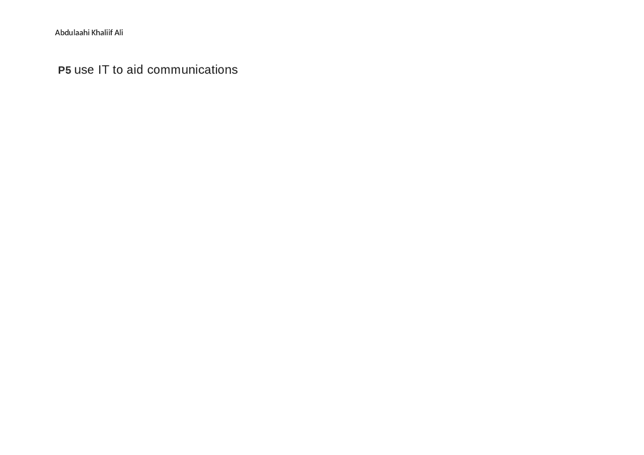 P5 Types of software - Docsity