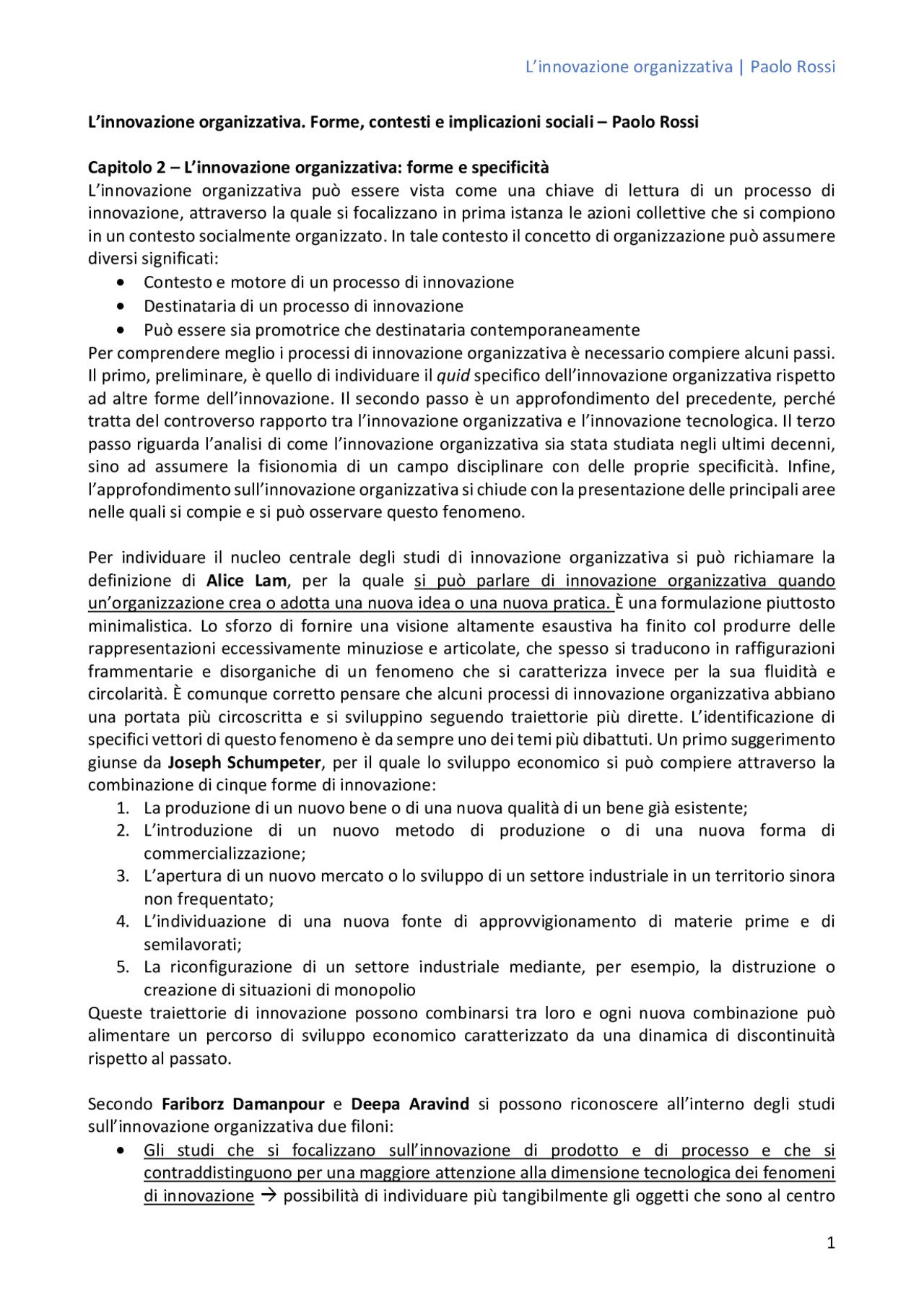 Riassunto Manuale Per Esame Docsity