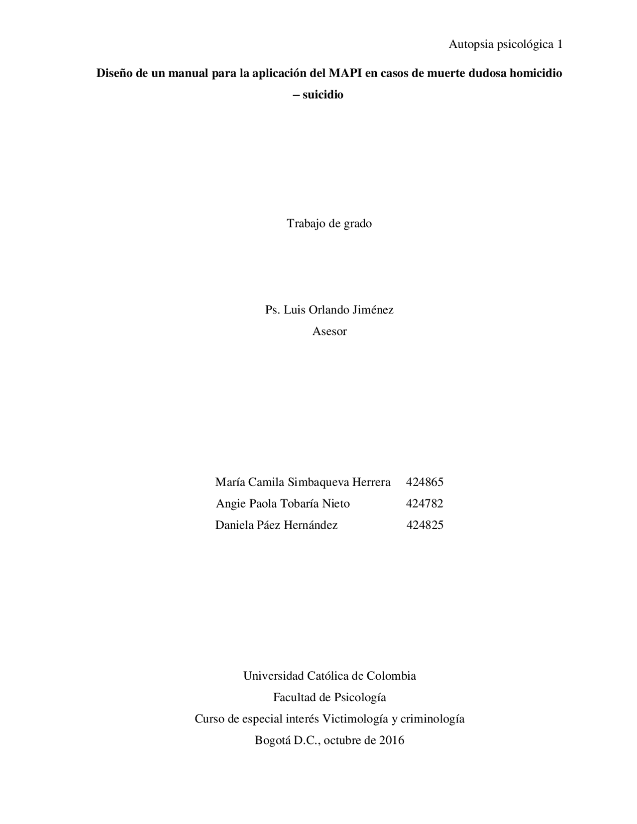 Manual del test MAPI | Guías, Proyectos, Investigaciones de Psicología ...