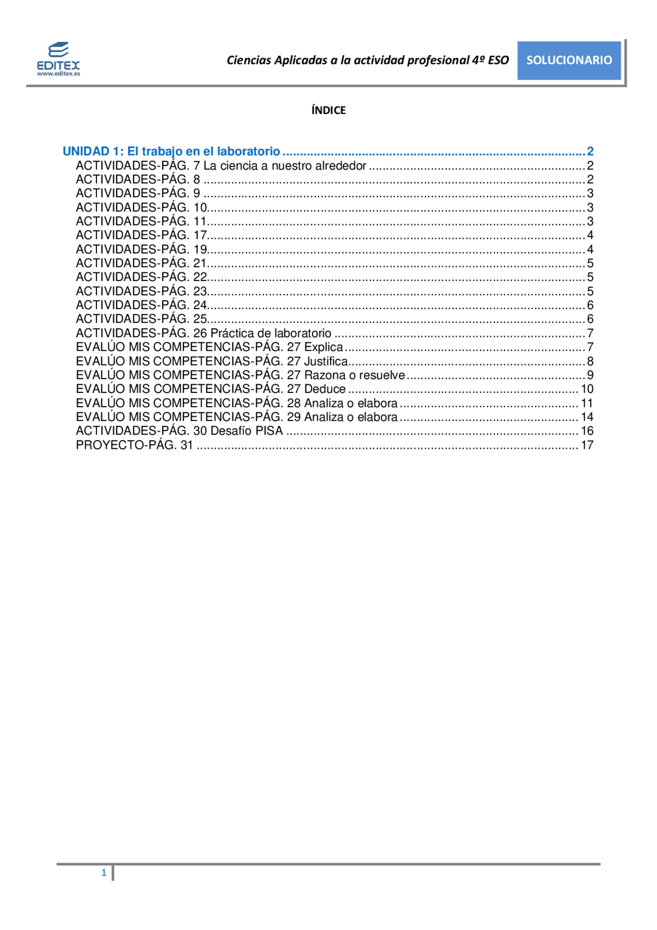 Ciencias Aplicadas A La Actividad Profesional Apuntes De Ciencias