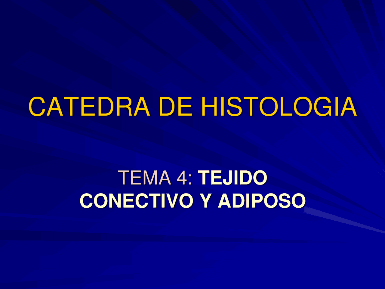 Tejido Conectivo Histologia Docsity