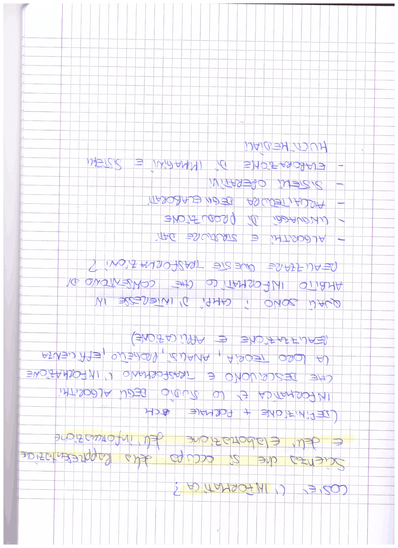 Nozioni Basilari Informatica Docsity