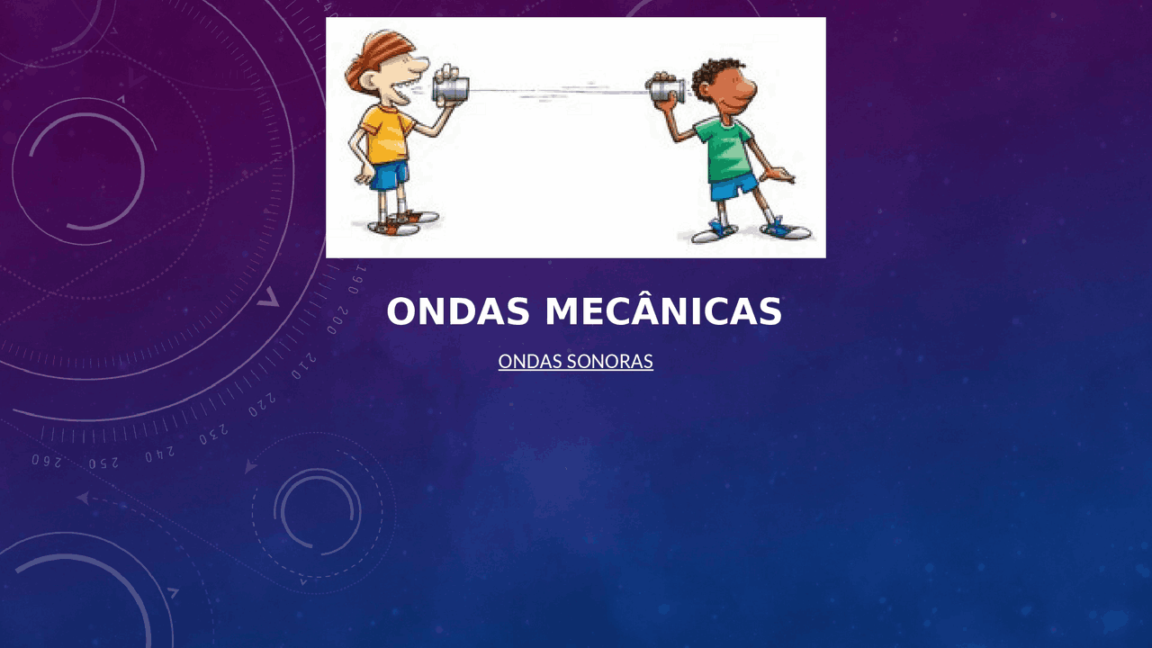Ondulatória Ondas Mecânicas Docsity