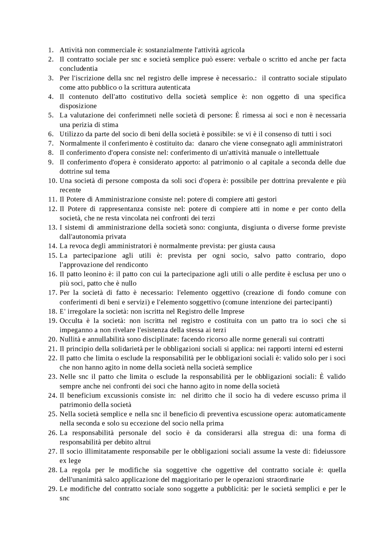 Diritto Delle Società Lm 56 Pegaso Aa 2021 22 Docsity