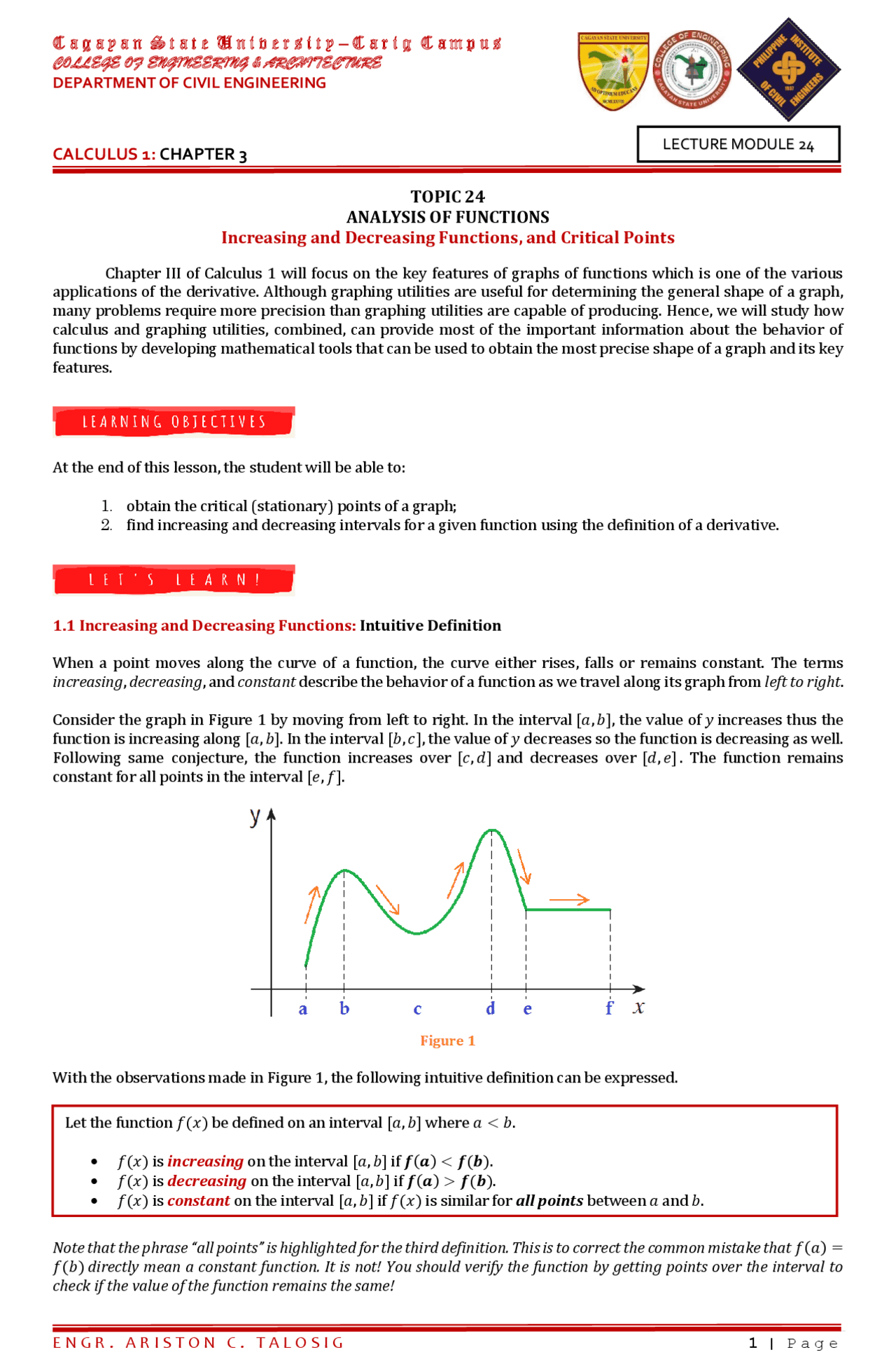 Analysis Of Functions Docsity
