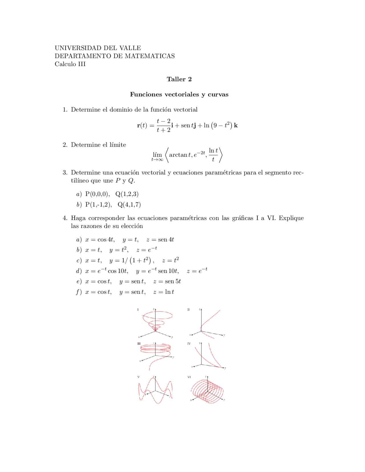 Ejercicios Calculo III - Docsity
