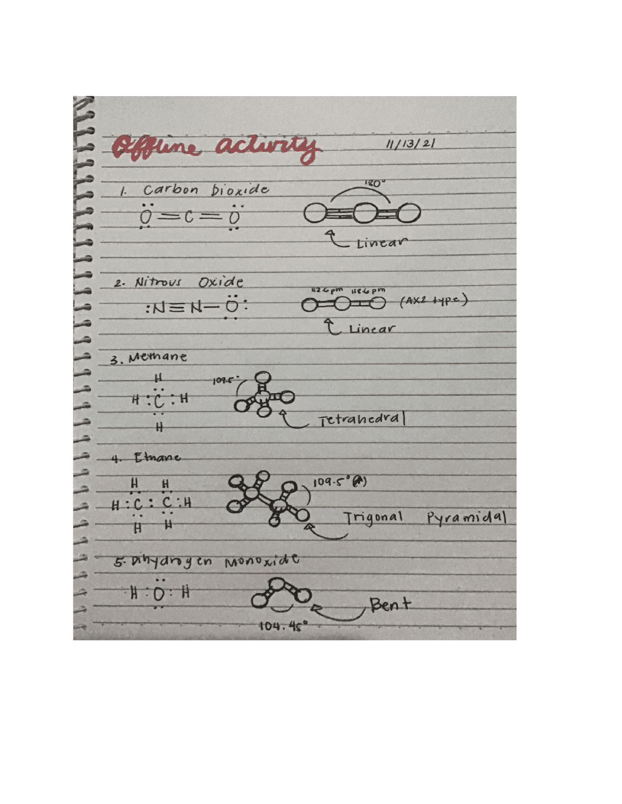 Lewis Structure Chemistry for Grade 10 | Cheat Sheet Chemistry | Docsity