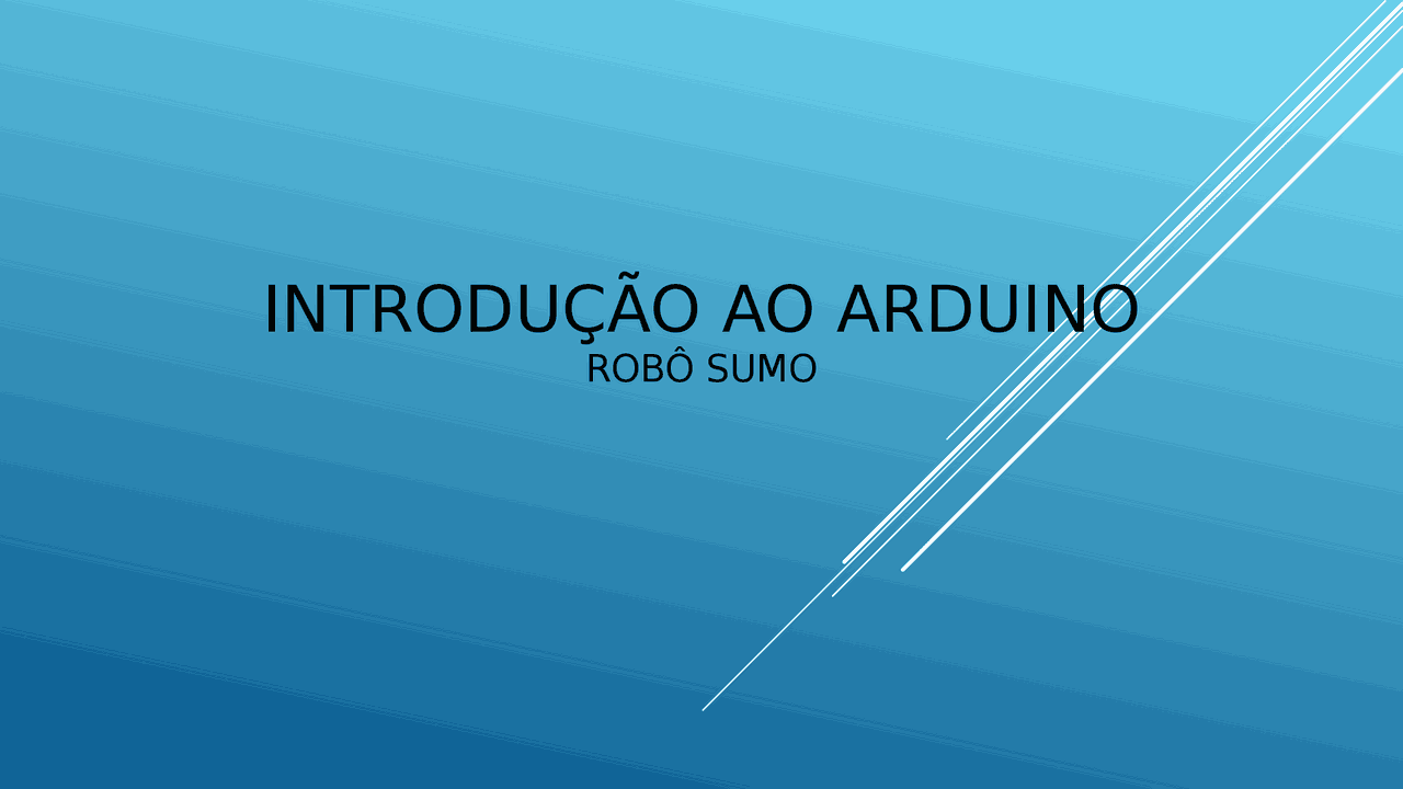 Indrodução Ao Arduino Docsity