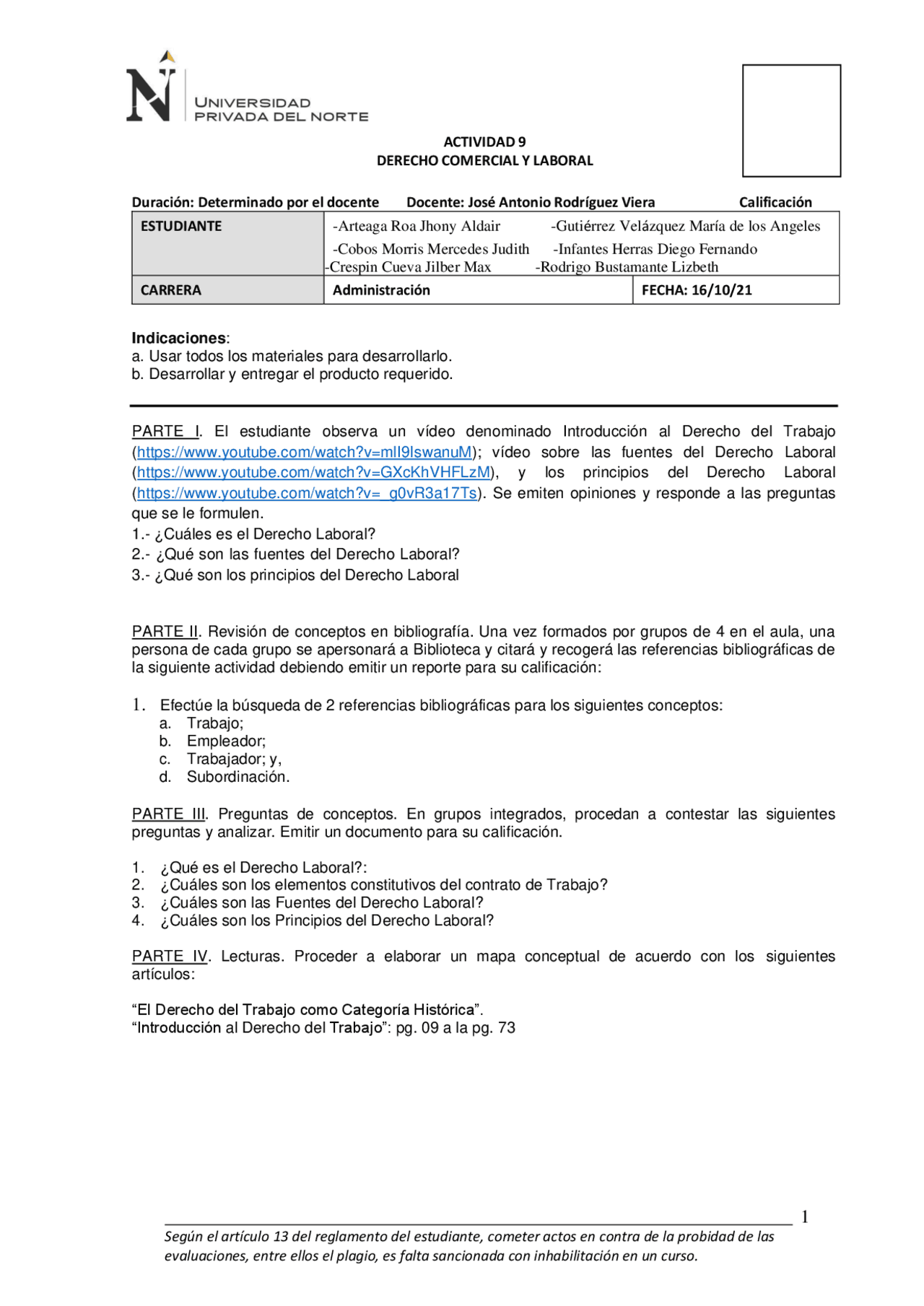 Derecho Comercial Y Laboral Exámenes Selectividad De Derecho Docsity