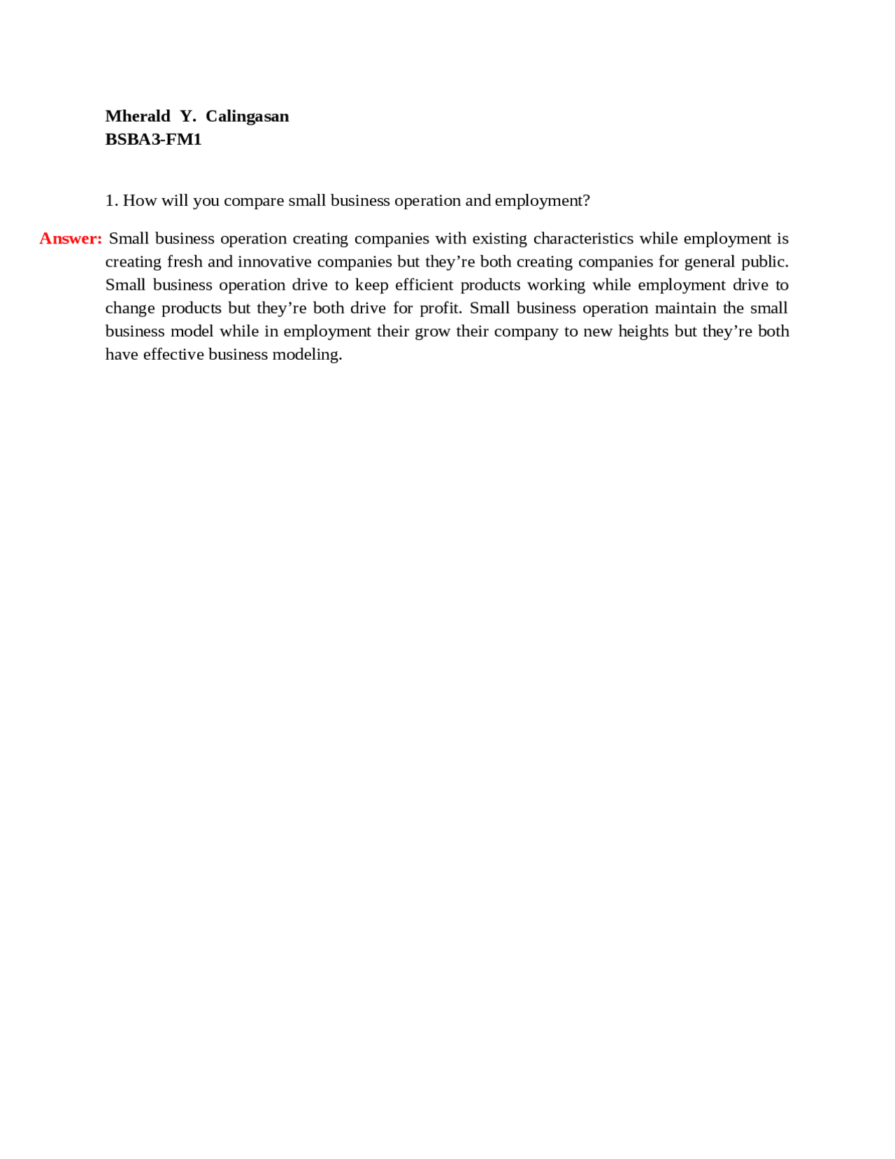 Activity 2 international business trade - Docsity