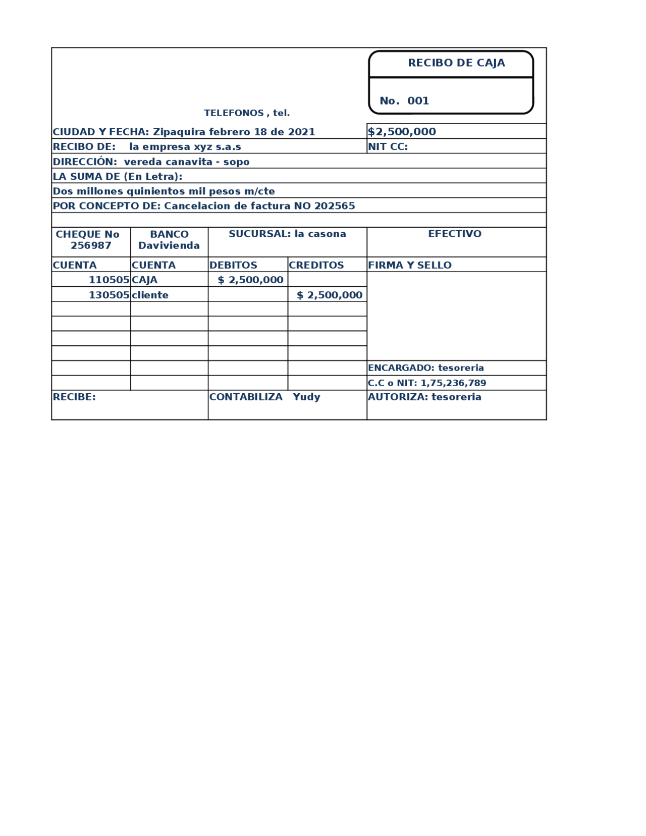Documentos contables - Docsity