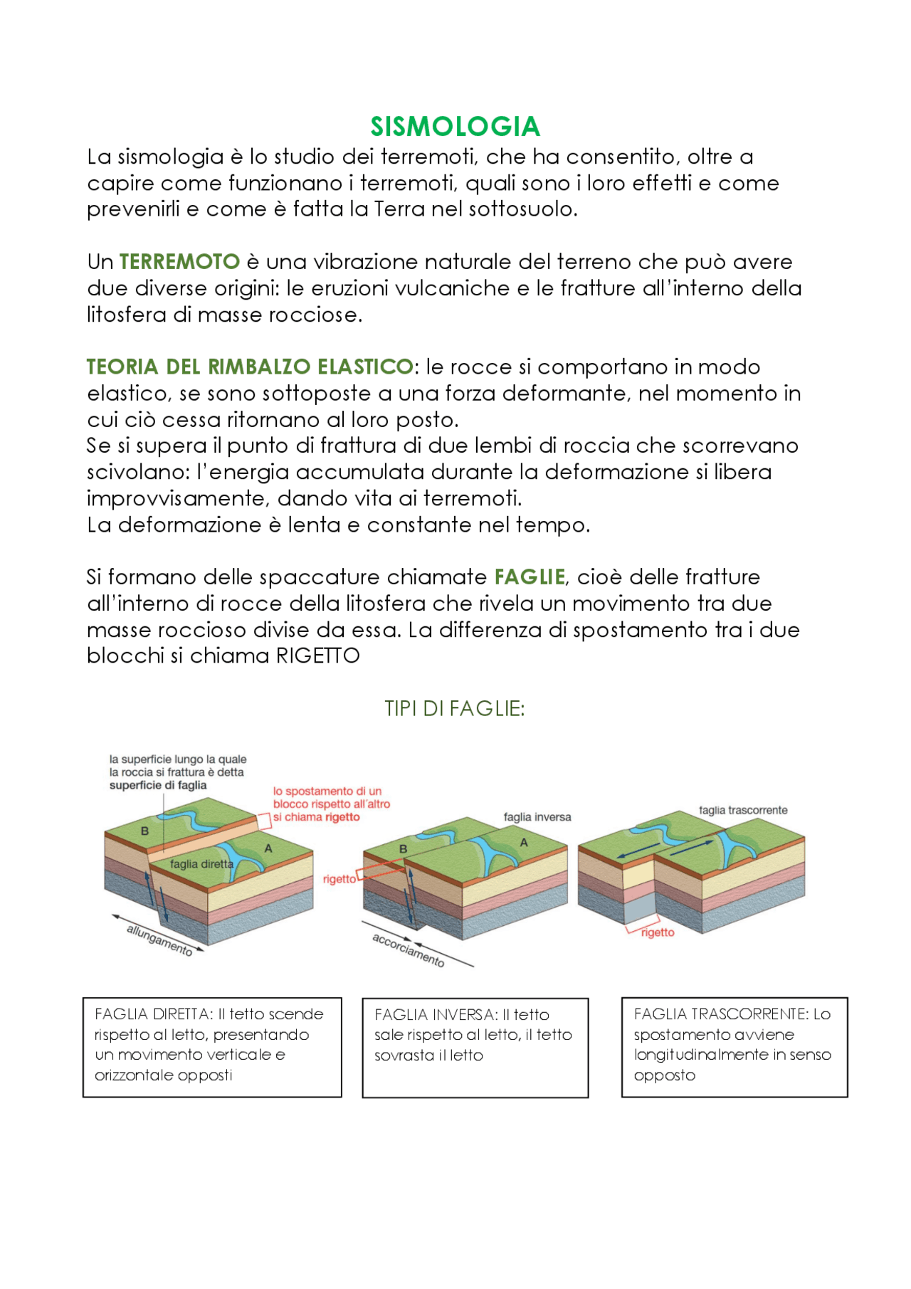 Appunti Scienze Della Terra Docsity