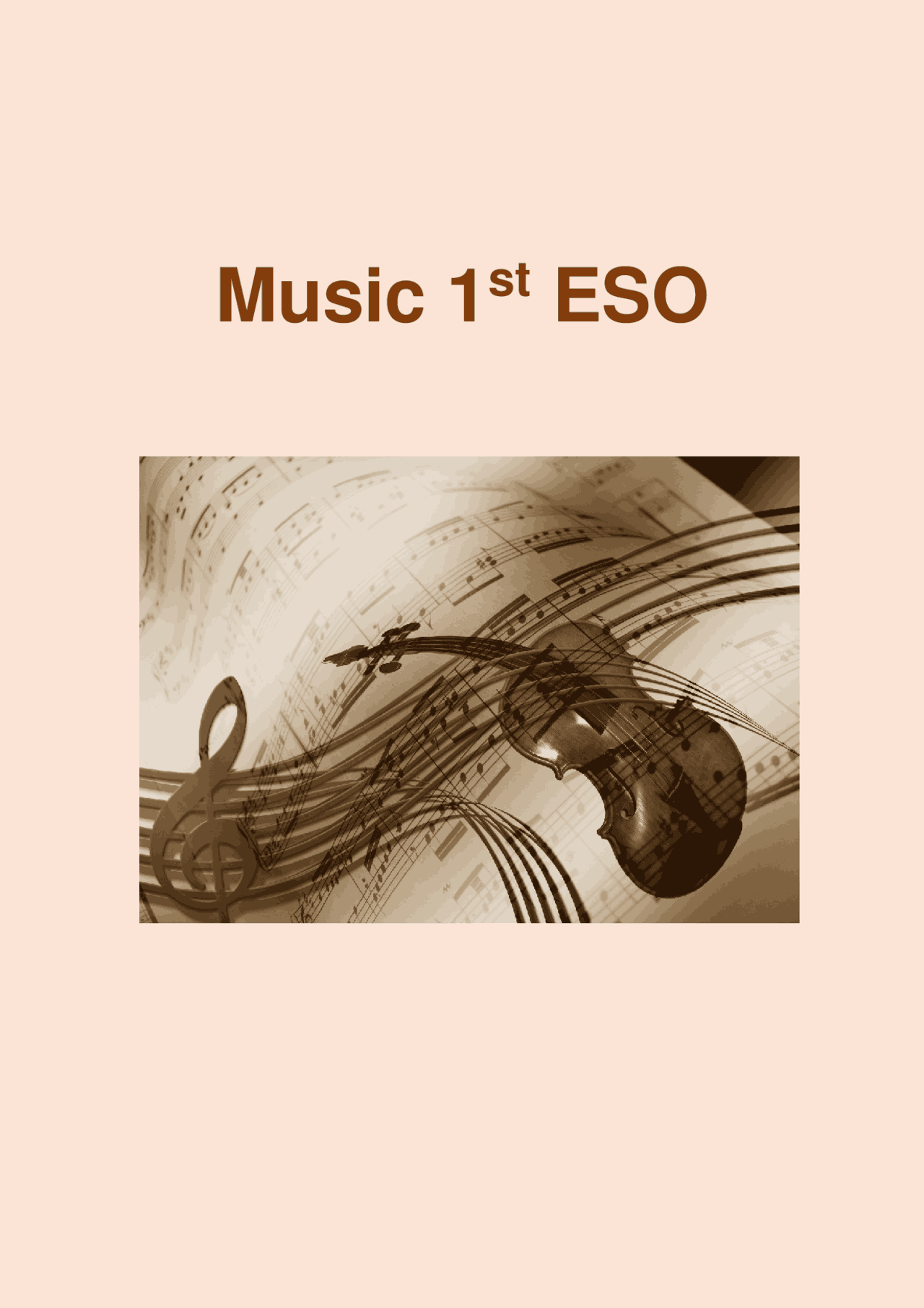 Libro música 1º Eso de un profesor - Docsity