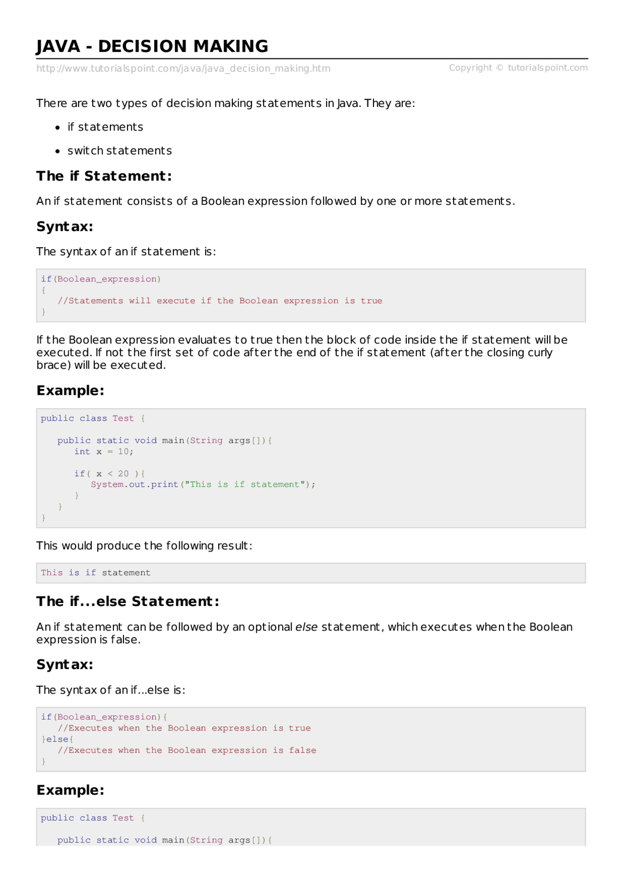Java important Question Bank | Summaries Computer Science | Docsity