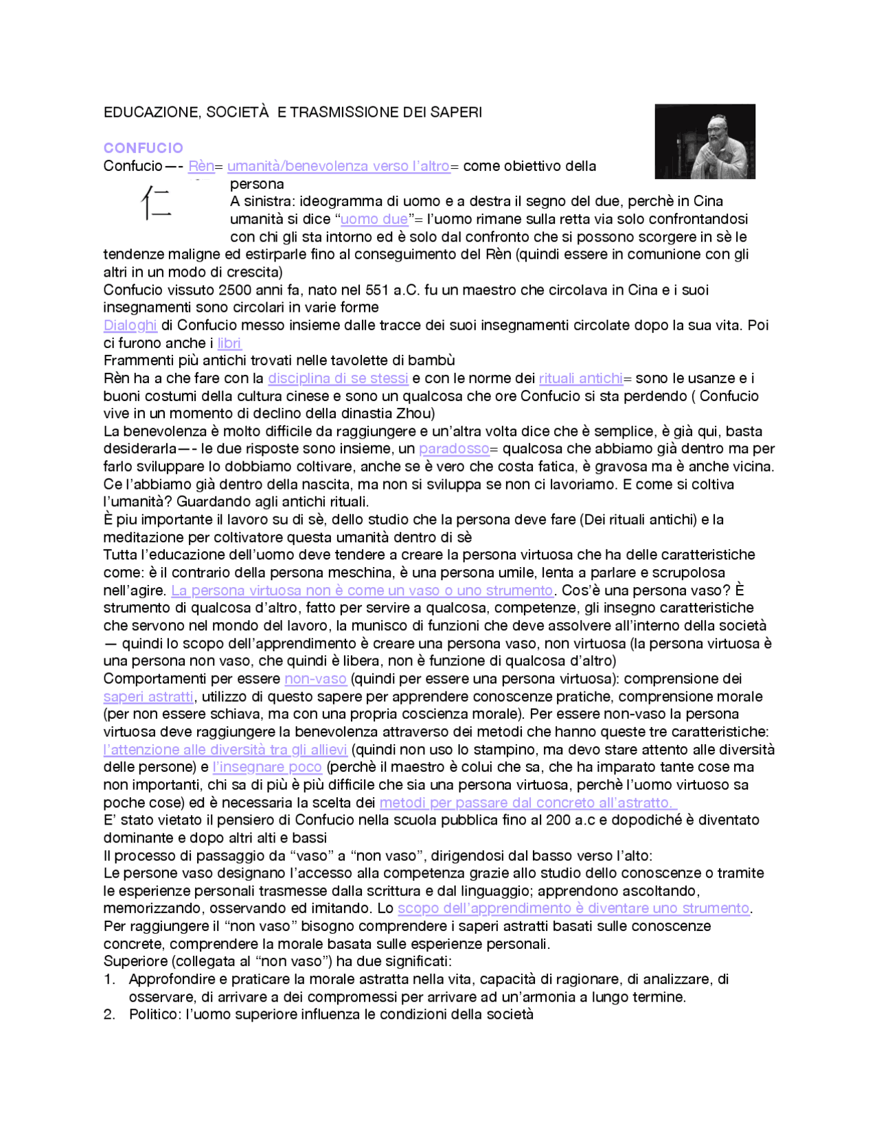 Figure Delleducazione Nel Mondo Docsity