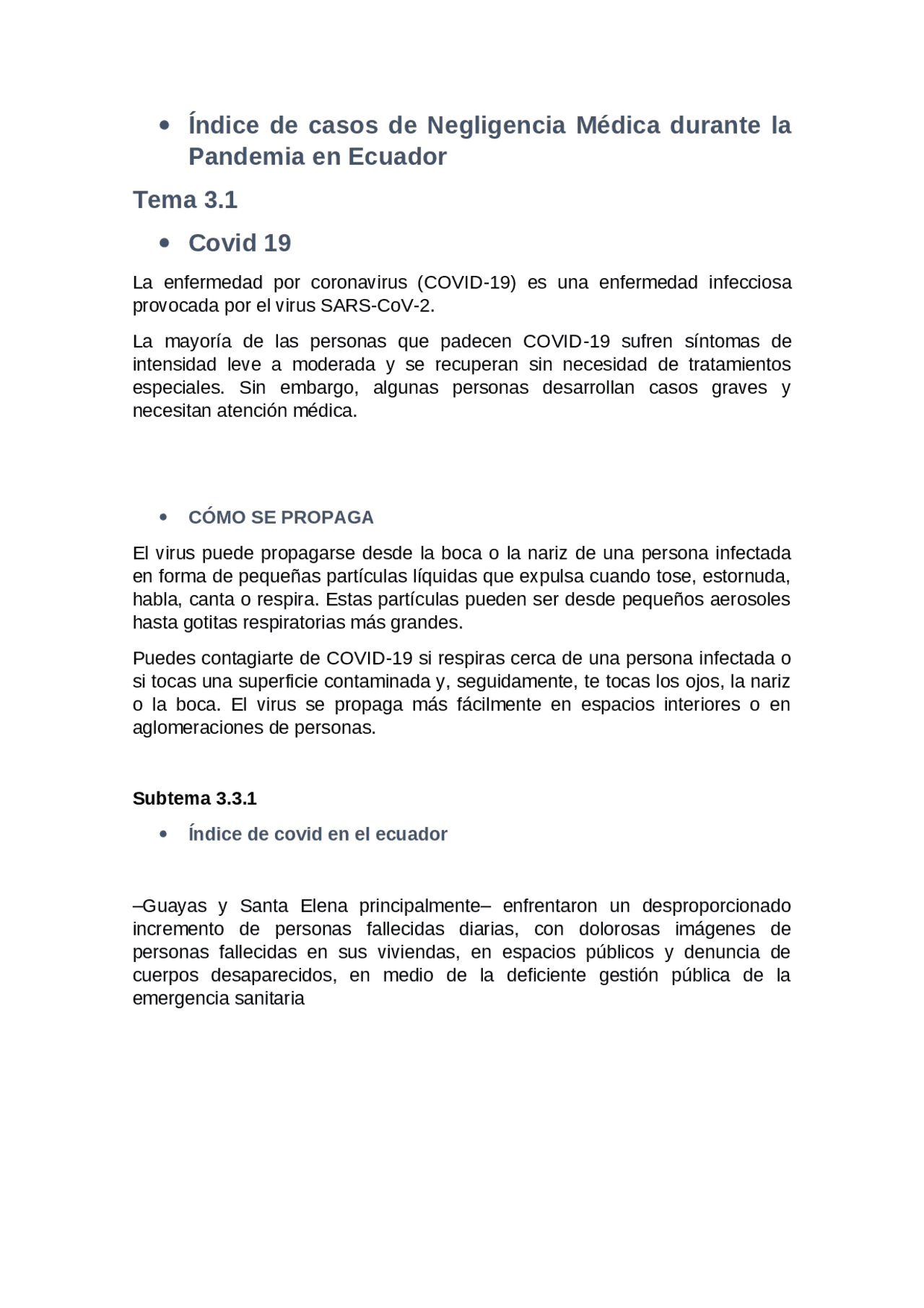 Covid 29 y vida tigd ticgou tojbtfk - Docsity