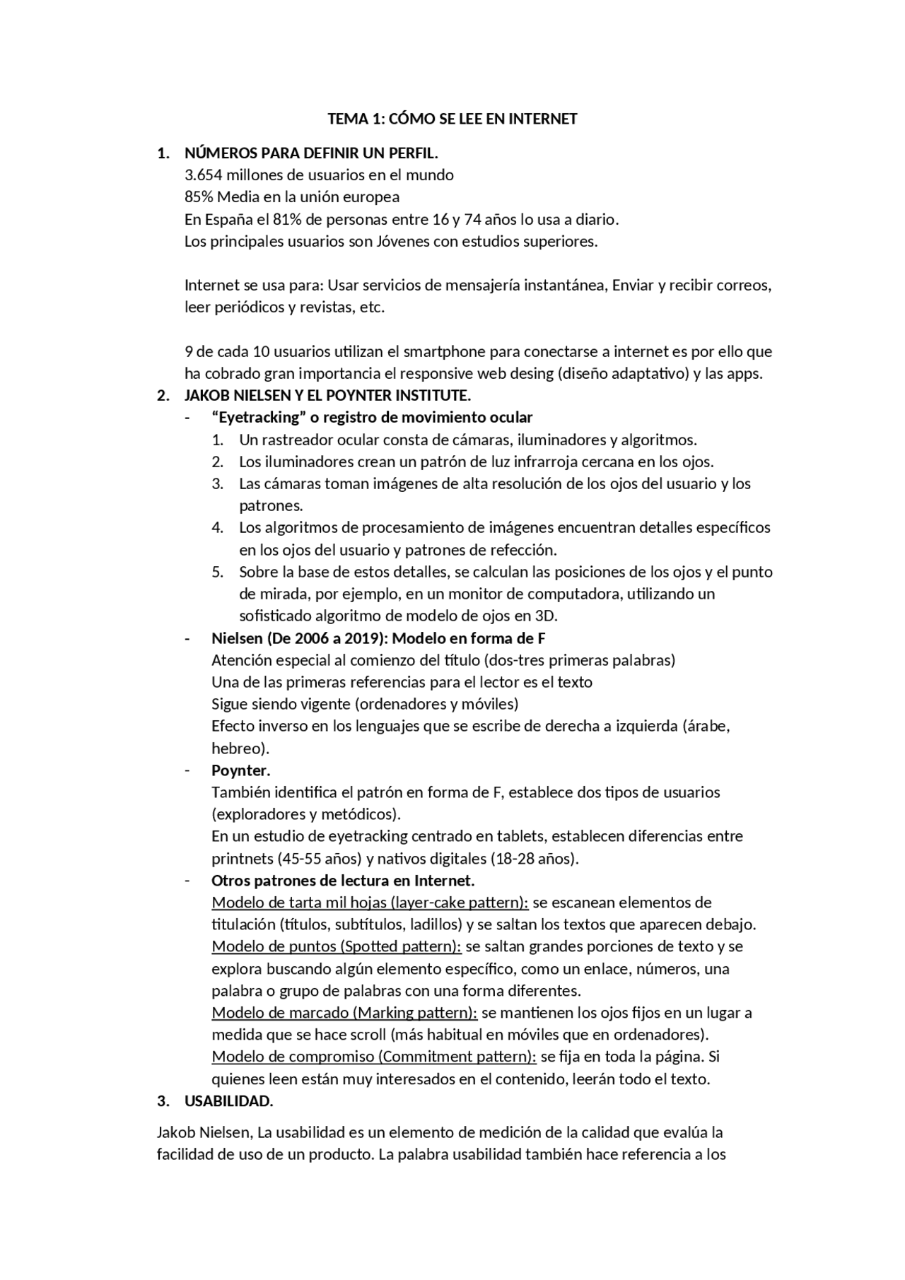 Tema 1 Redaccion Y Creacion De Contenidos Web Docsity