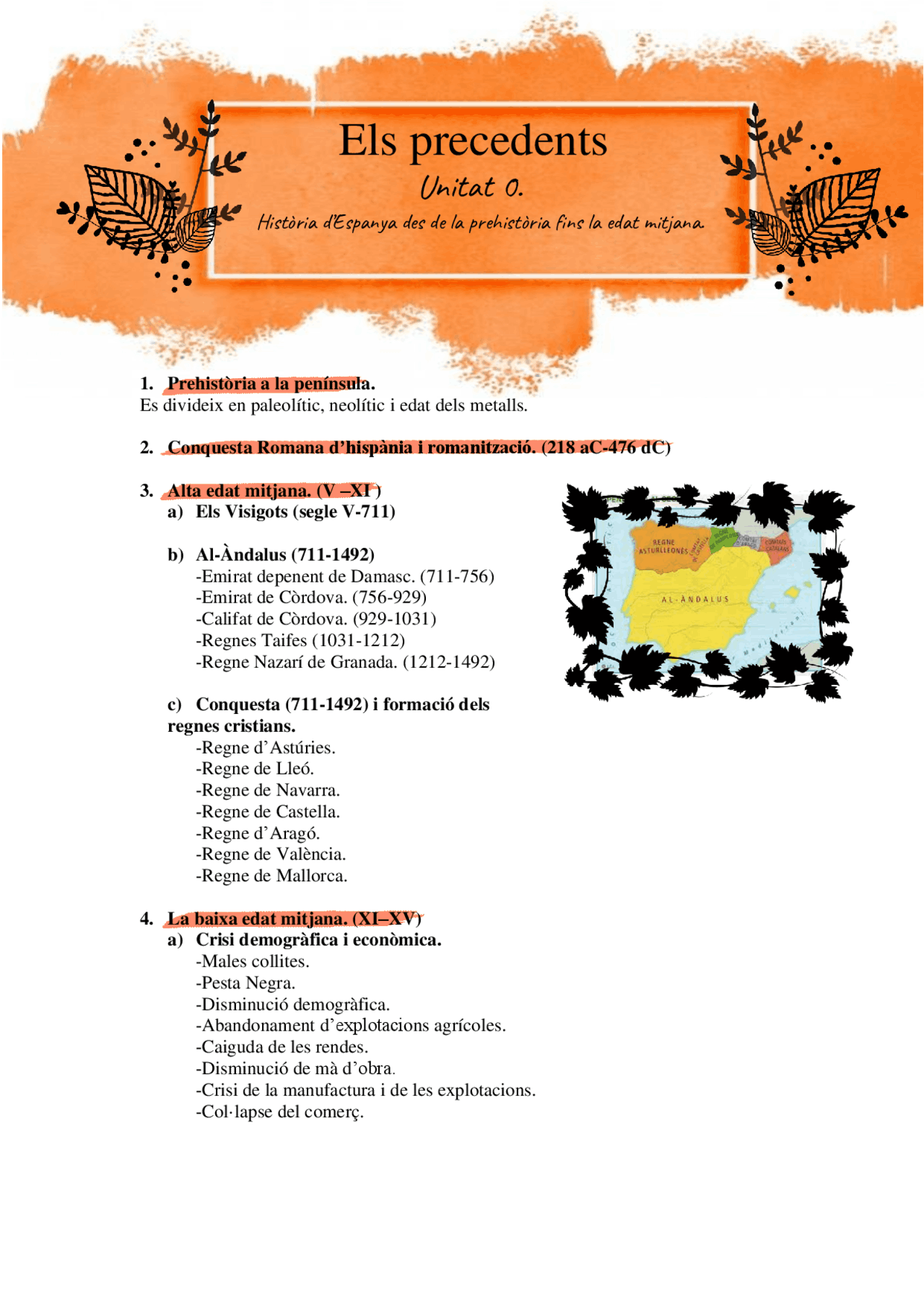 Base He Segon De Batxillerat Docsity