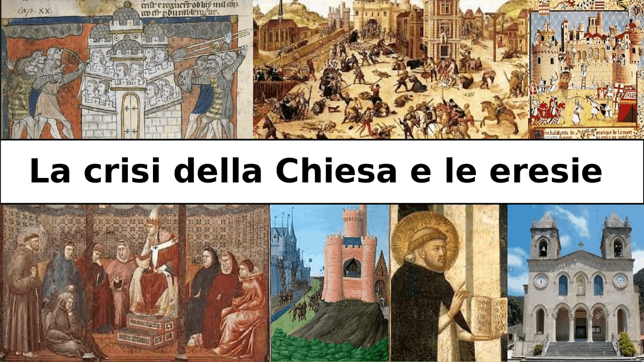 Le eresie del Duecento e gli ordini mendicanti - Docsity