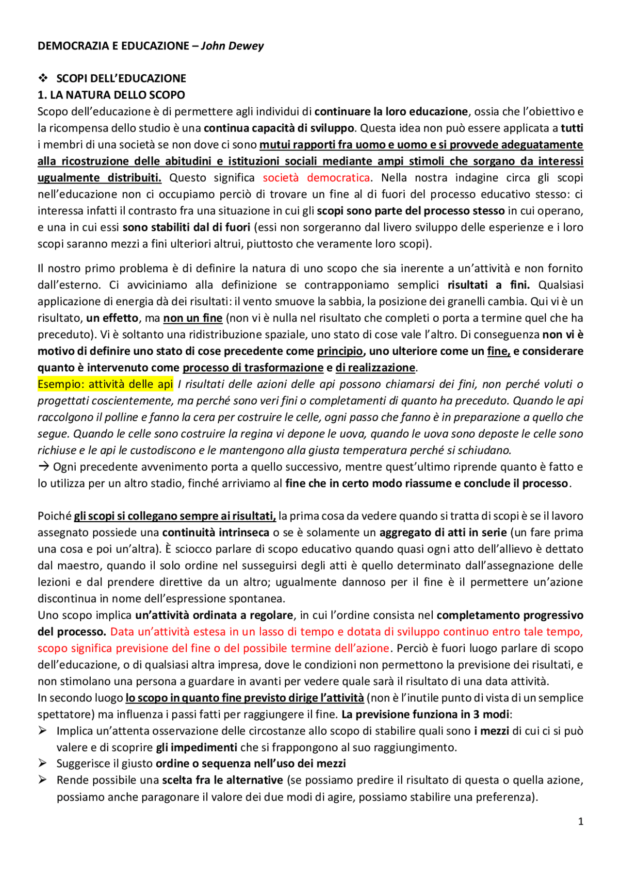 Democrazia Ed Educazione Docsity
