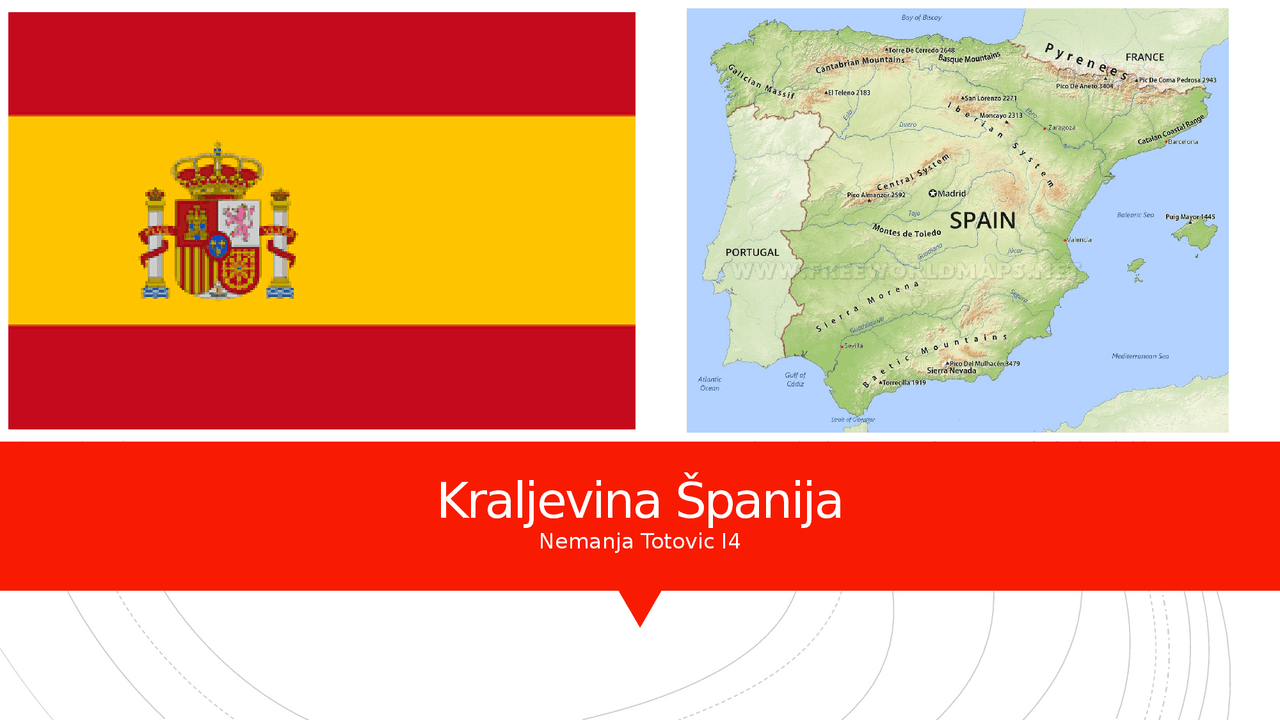 Prezentacija o Španiji | Vodiči, Projekti, Istraživanja' predlog ...