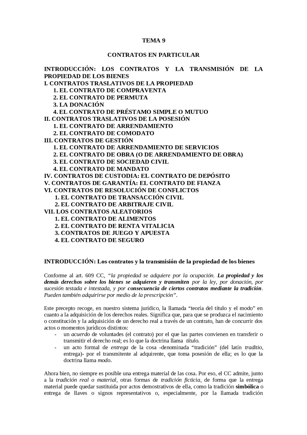 Apuntes Derecho Primer Año De Carrera De Historia Docsity