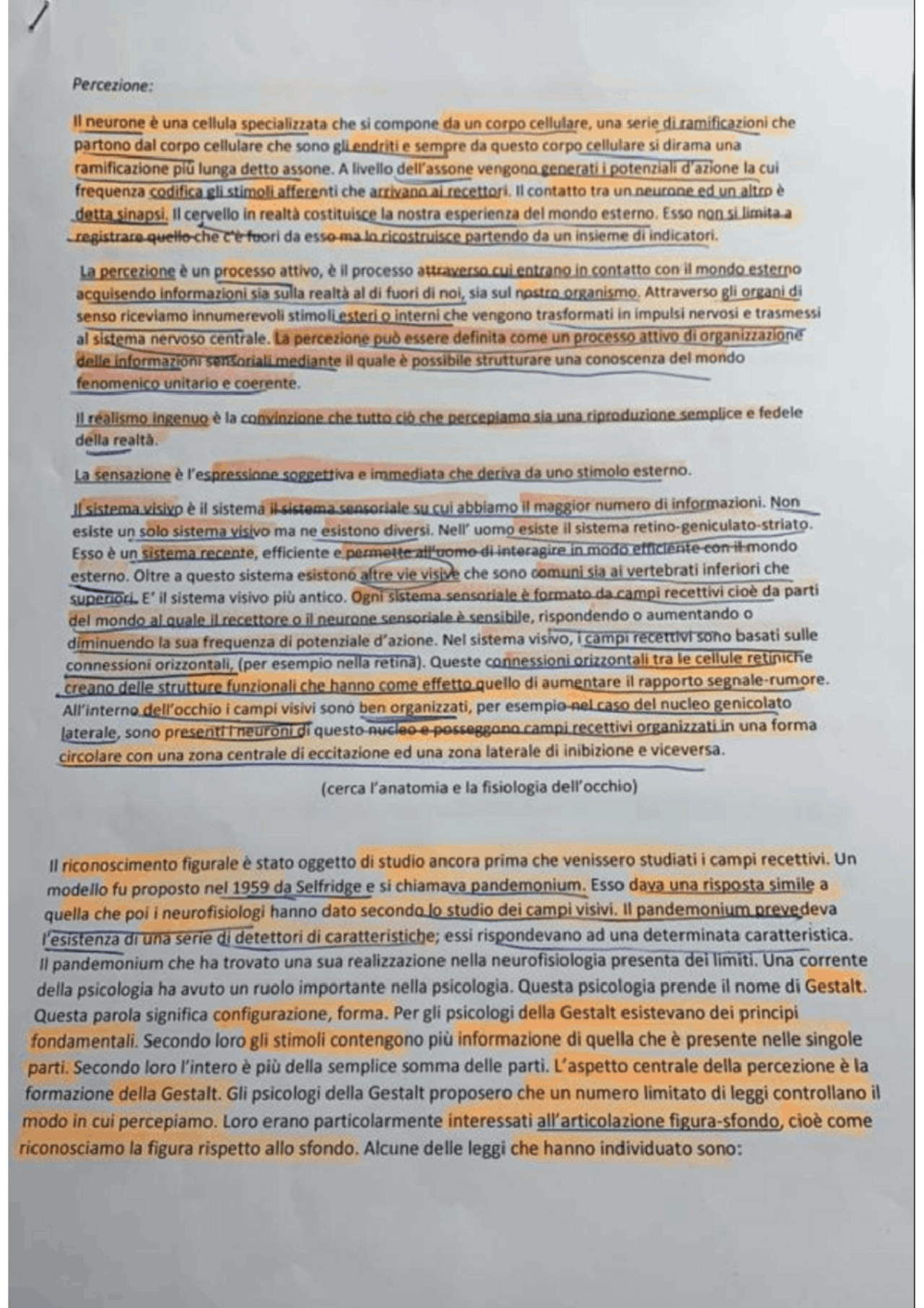 Dispense Psicologia Per Professioni Sanitarie Docsity