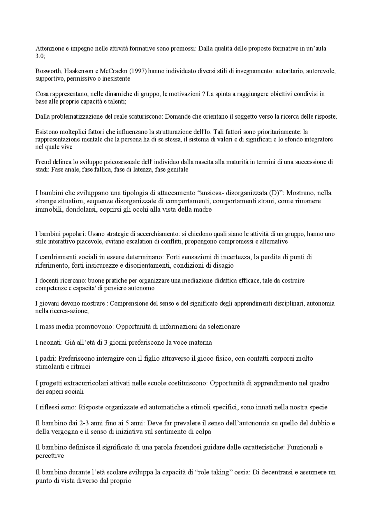 Psicologia Generale Per 24 Cfu Pegaso Docsity