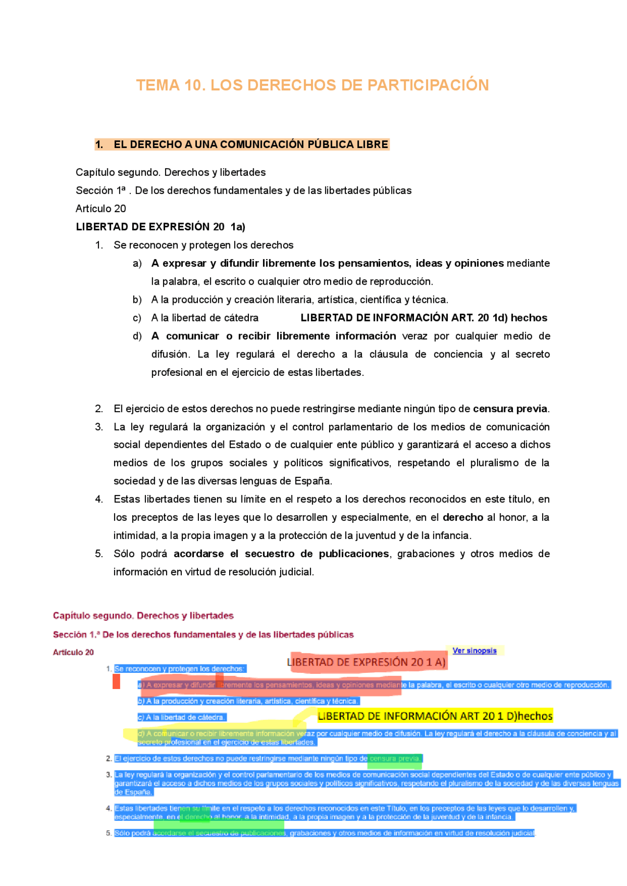 Apuntes Deontología Urjc Tema 10 Docsity
