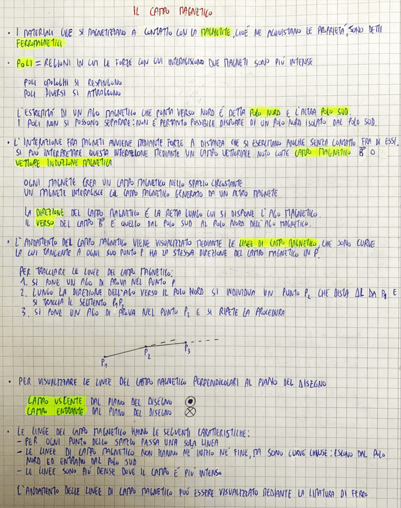 Riassunto Capitolo 18 Sul Campo Magnetico Docsity