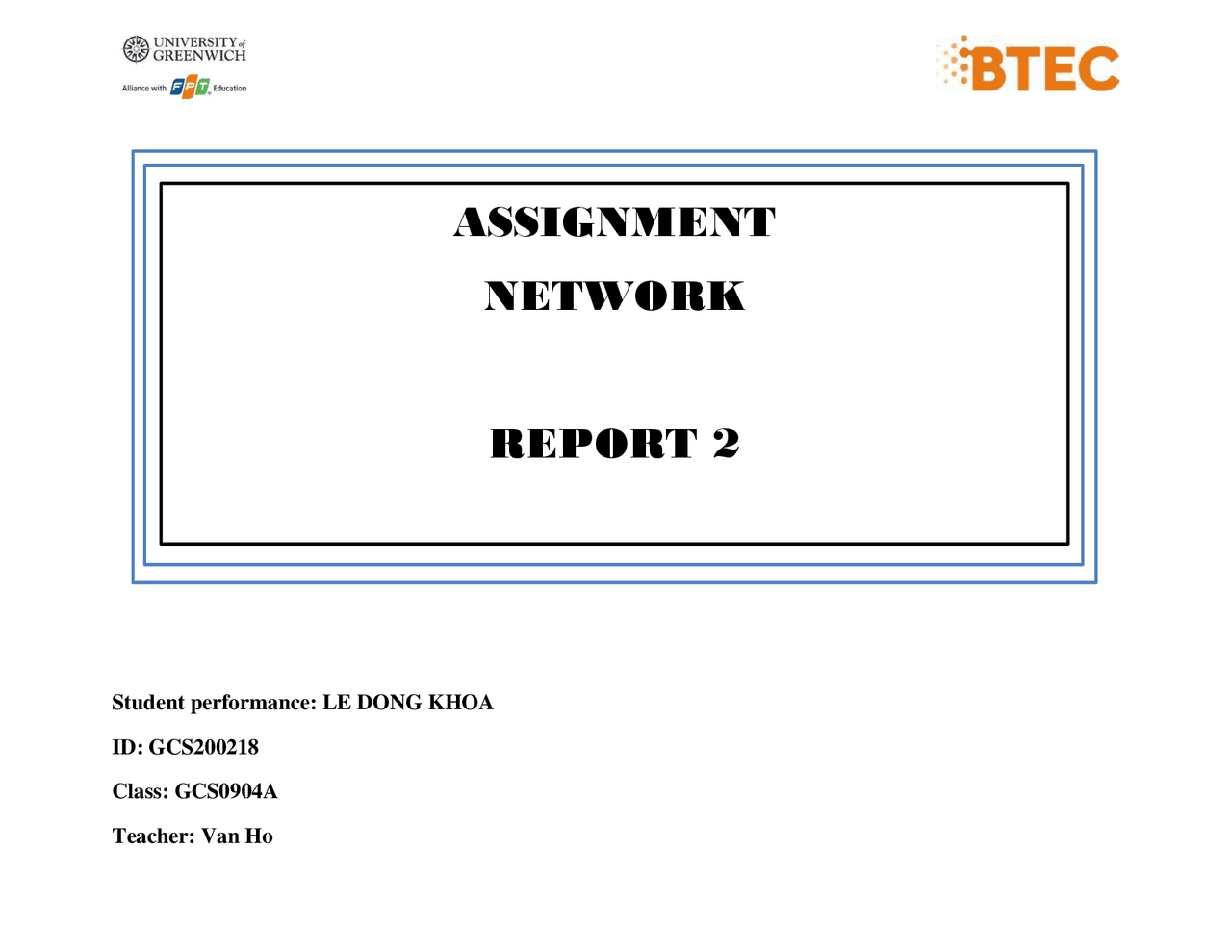Asm 2 Networking 1619 Assignments Computer Science Docsity