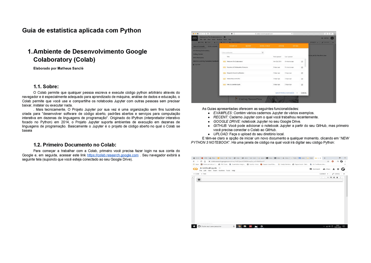 Colab guia pratico resumido - Docsity