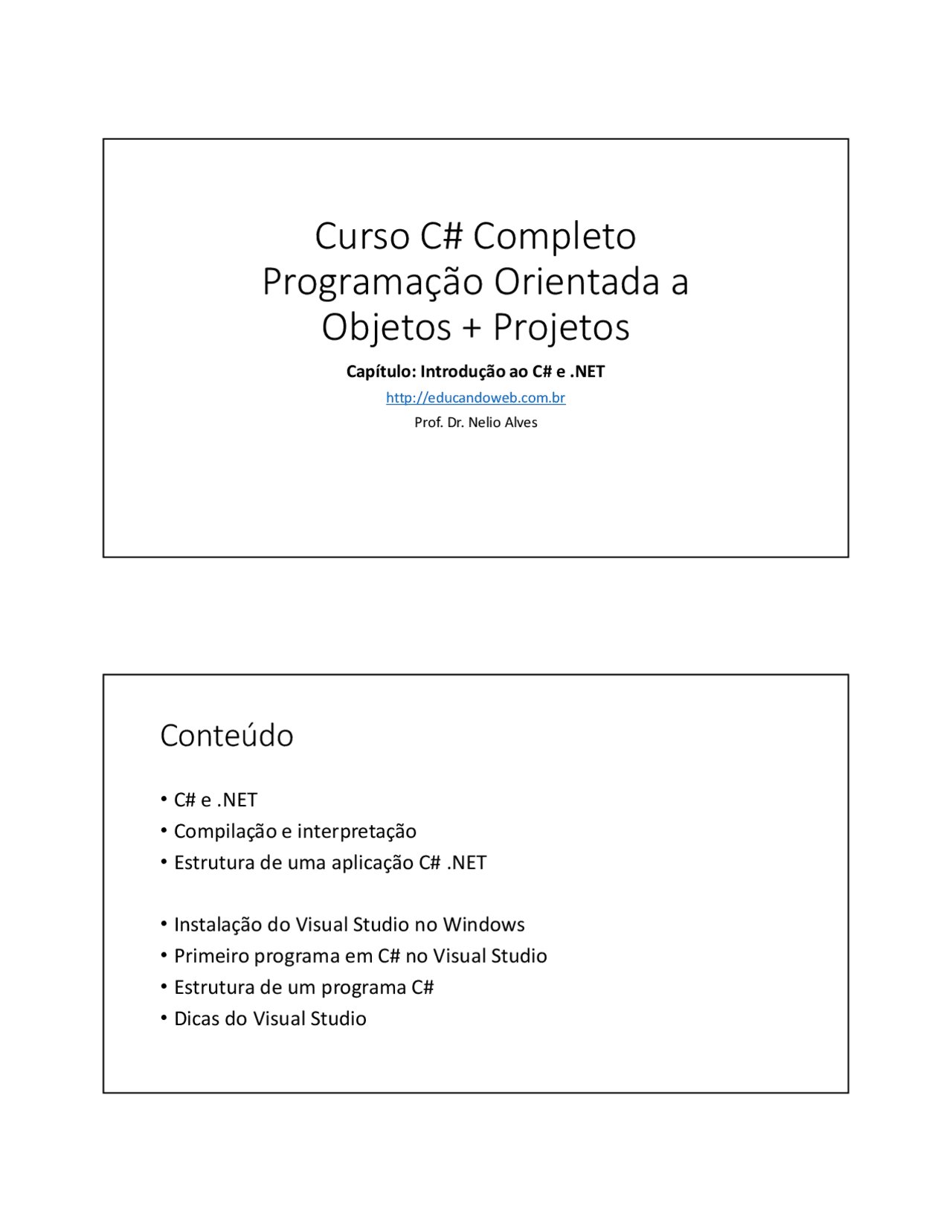 C Básico Programação Web Docsity