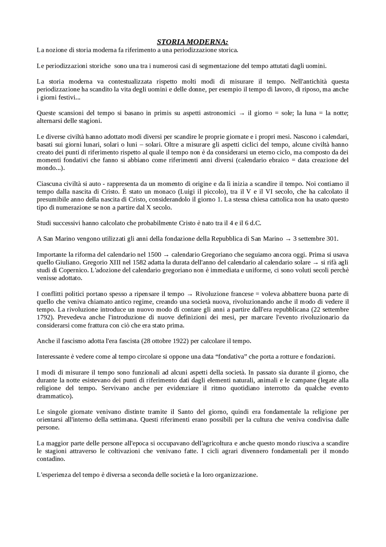 Riassunti Lezioni Slide Docsity
