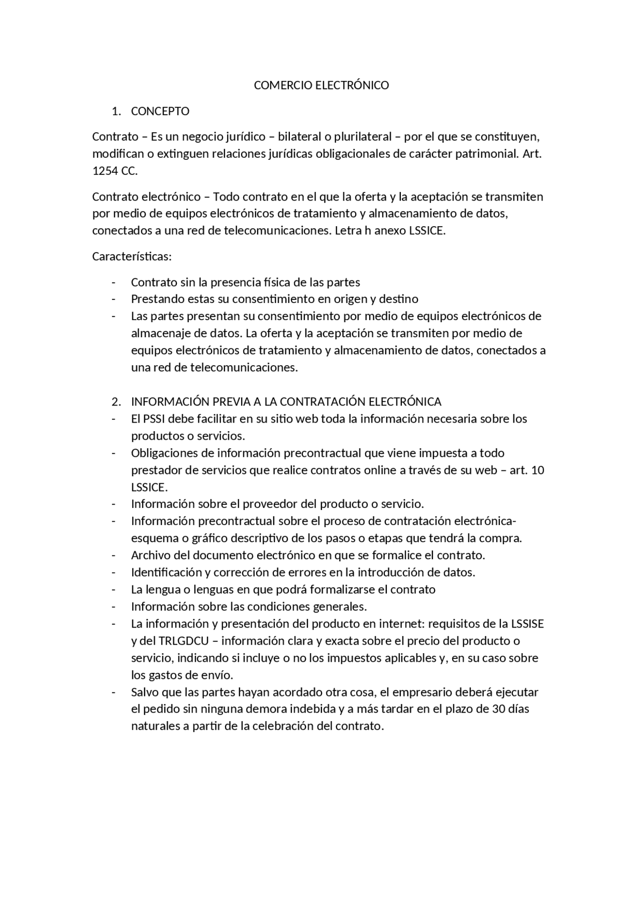 Comercio electrónico - Docsity