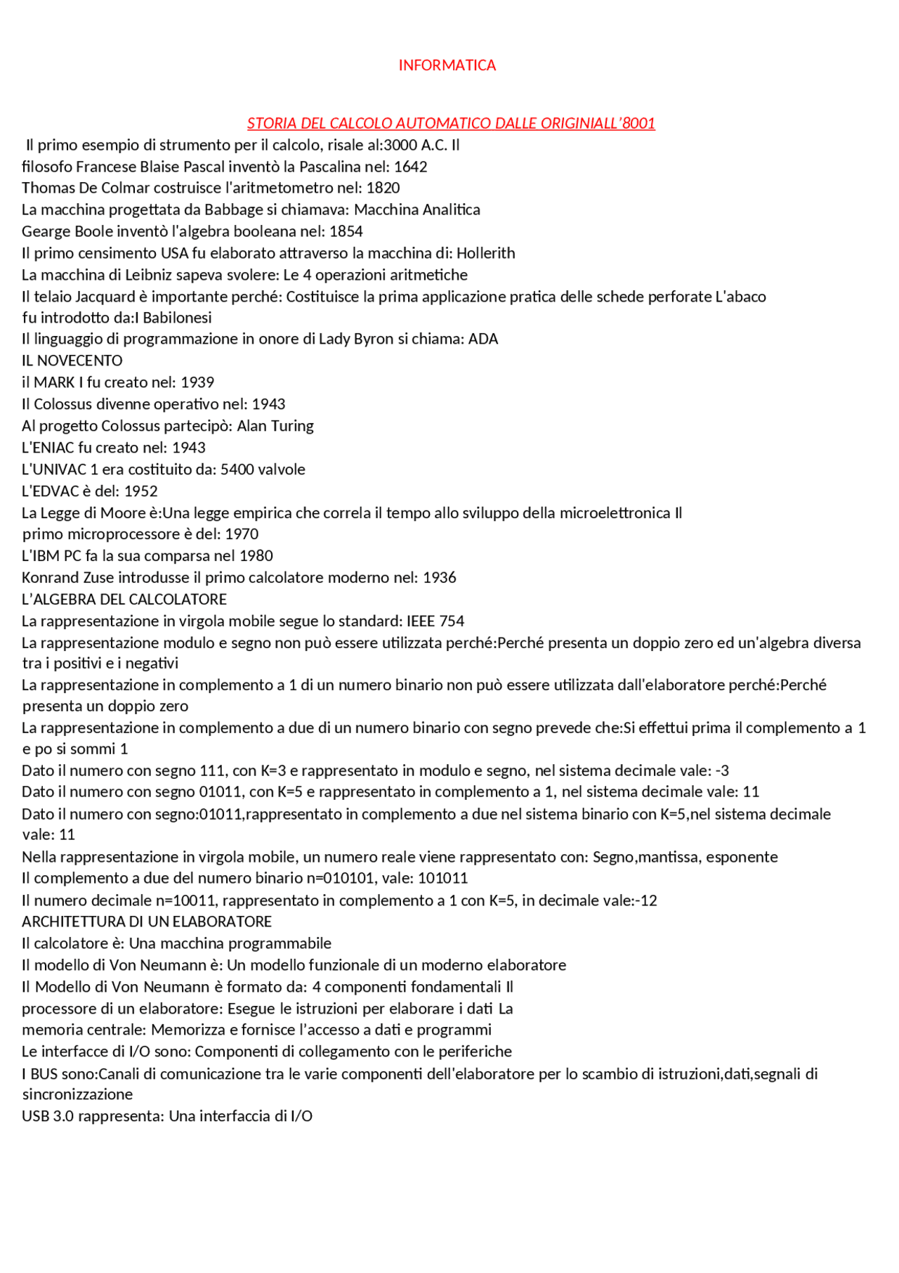 Informatica Scienze Giuridiche L 14 Mercatorum Docsity