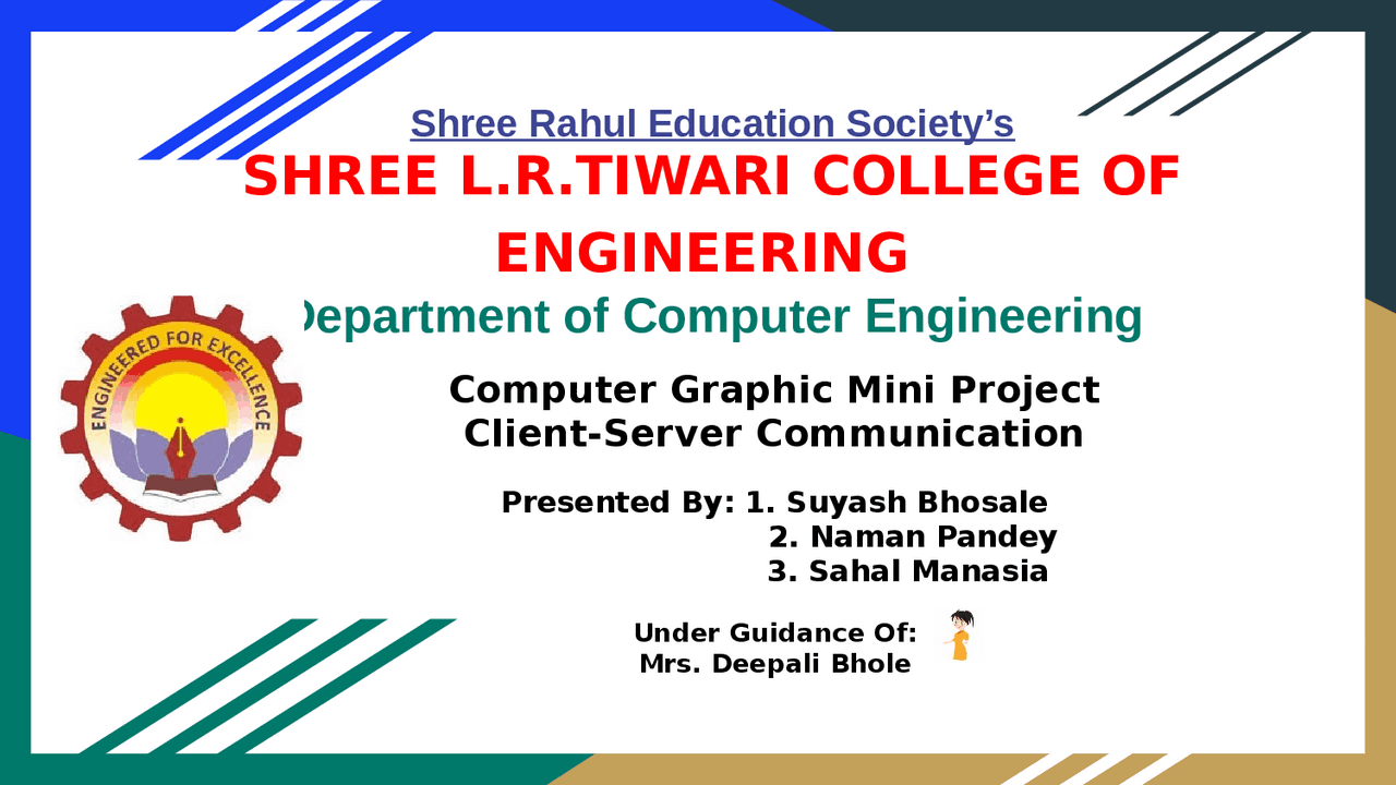 Client Server Communication Ppt For Cg Projectt Docsity