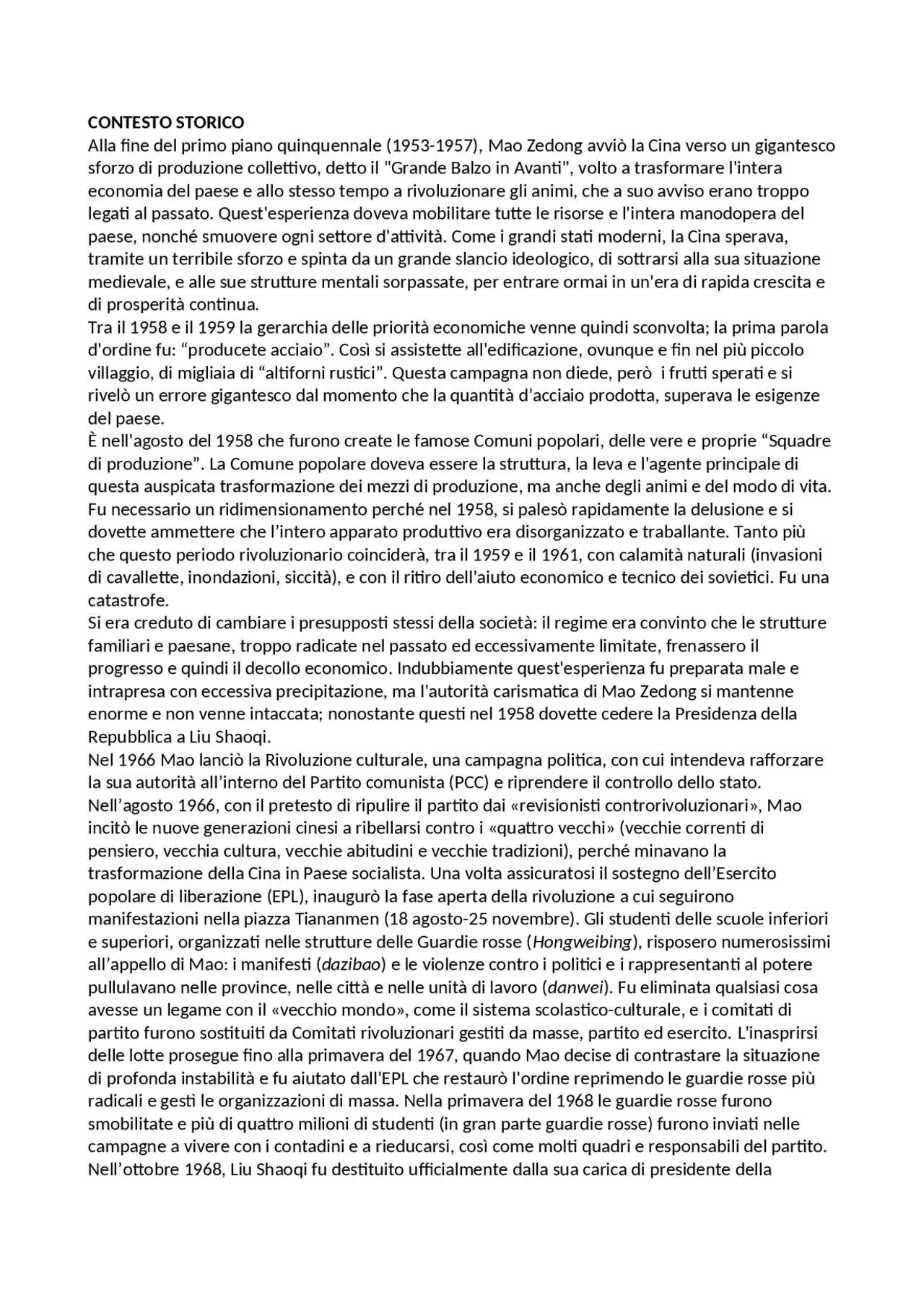 Scrittore Cinese Yu Hua Docsity