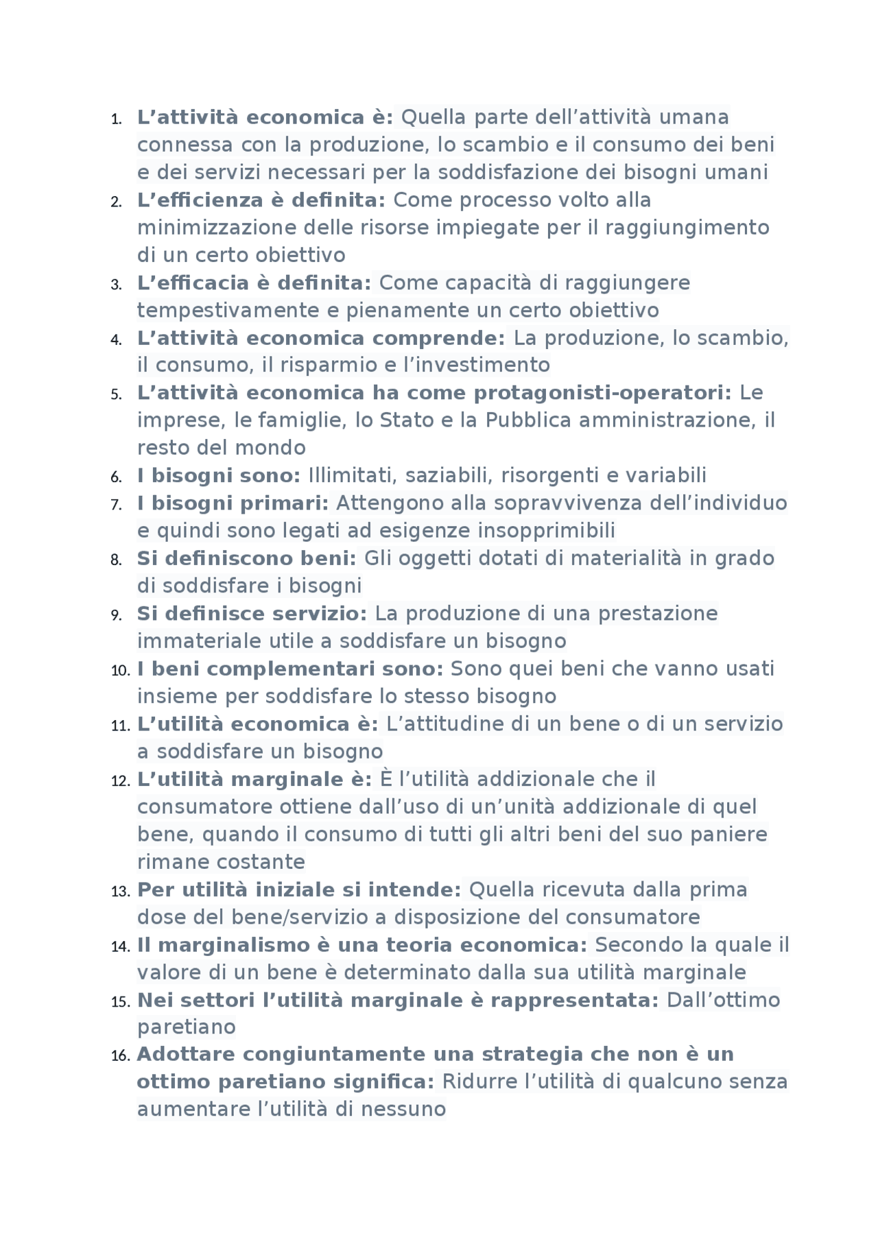Economia E Gestione Delle Imprese Docsity