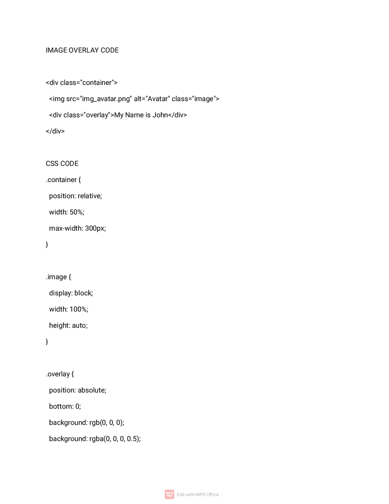 Web design codes which you can find easy in every aspect - Docsity