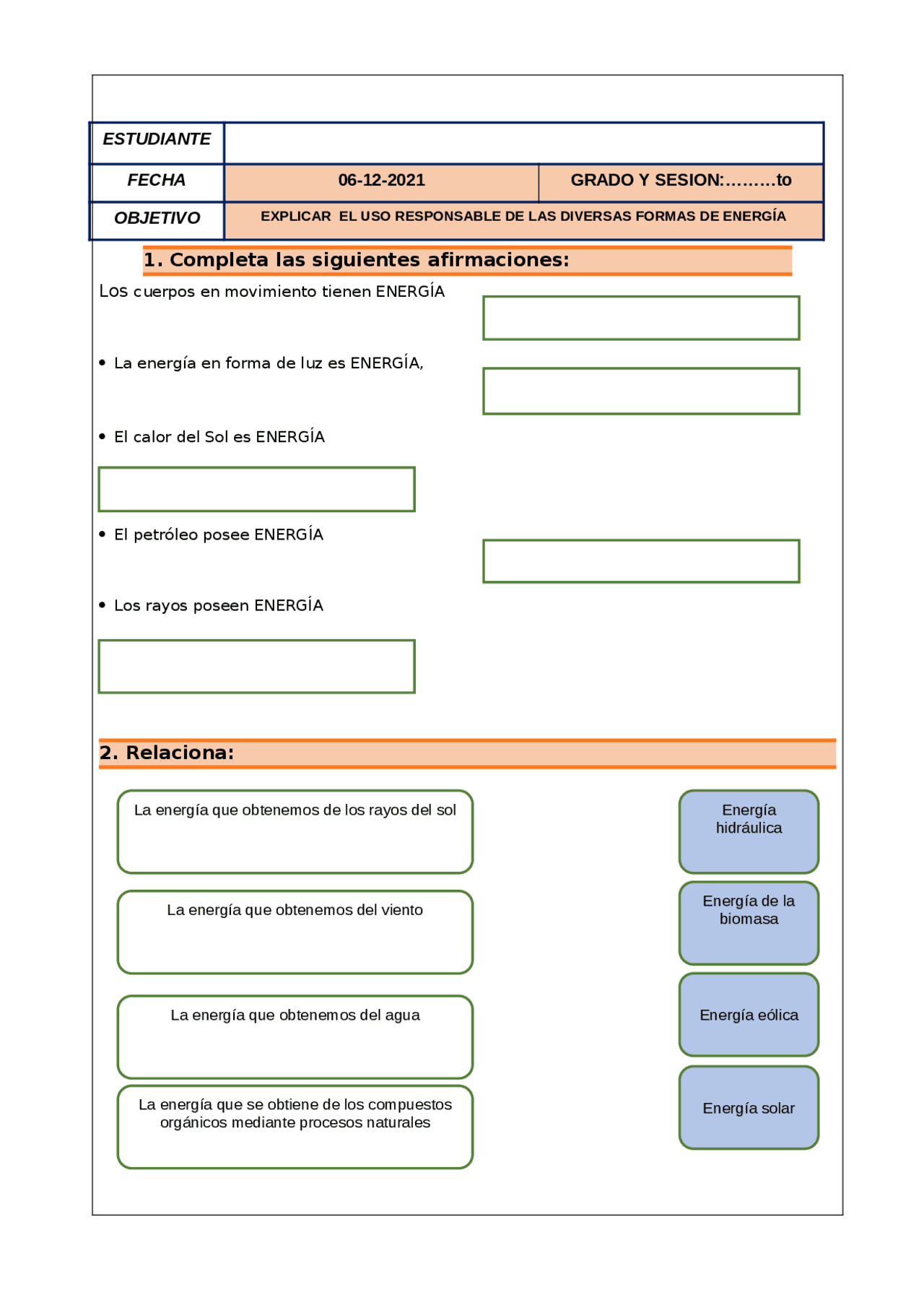 Ejercicios De Ciencia Docsity