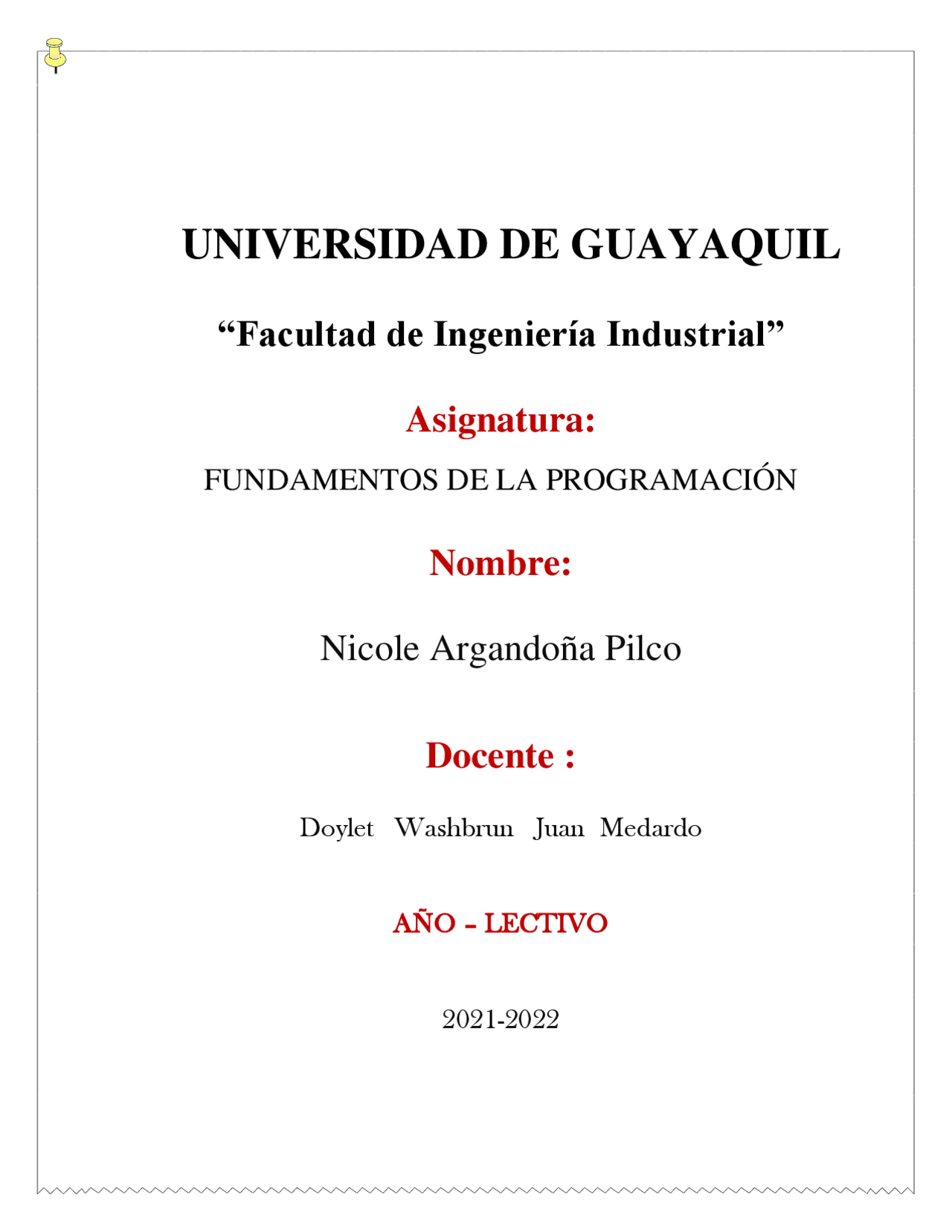 Ejercicios De Algoritmo Docsity